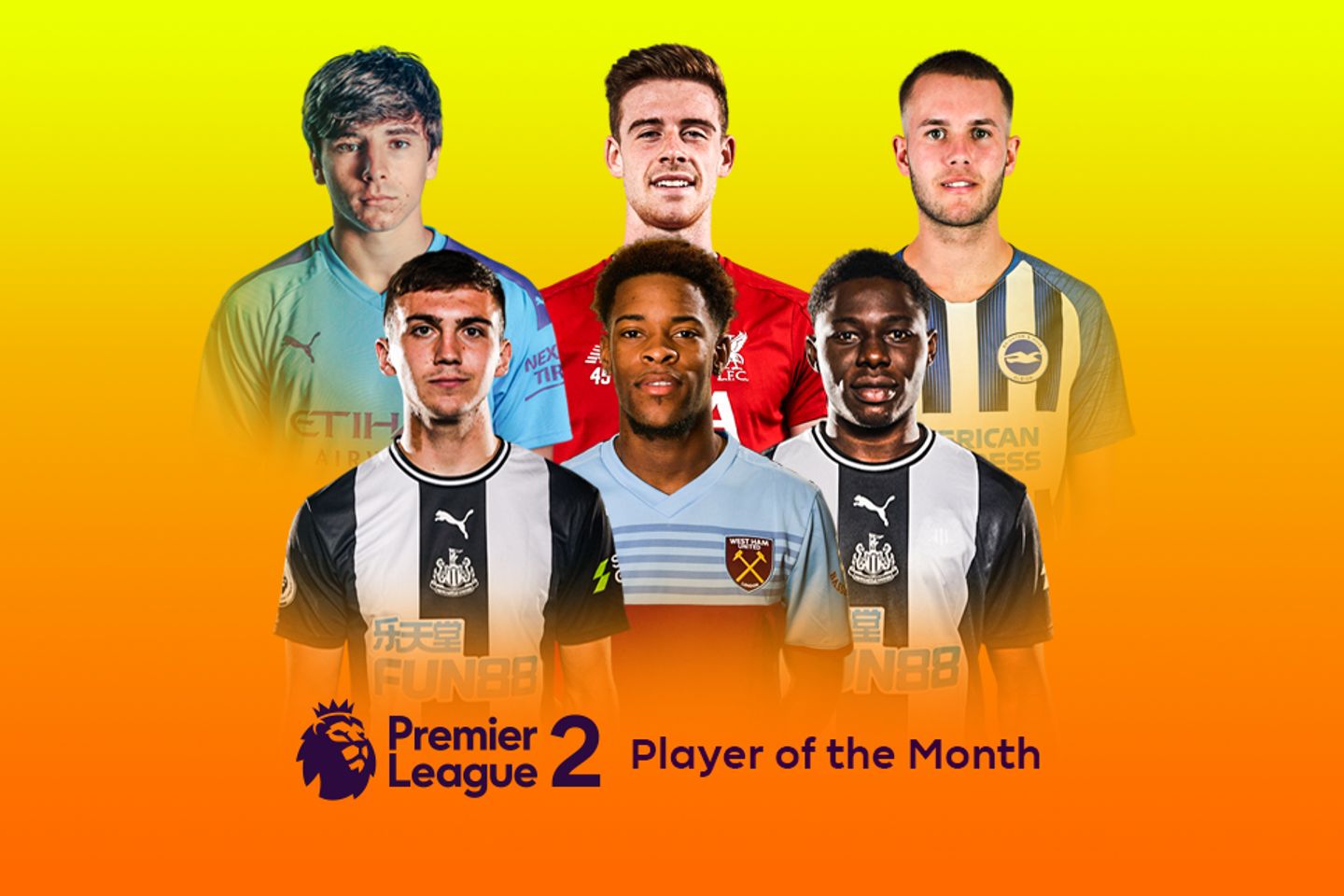 Nominees for February 2020 PL2 Player of the Month