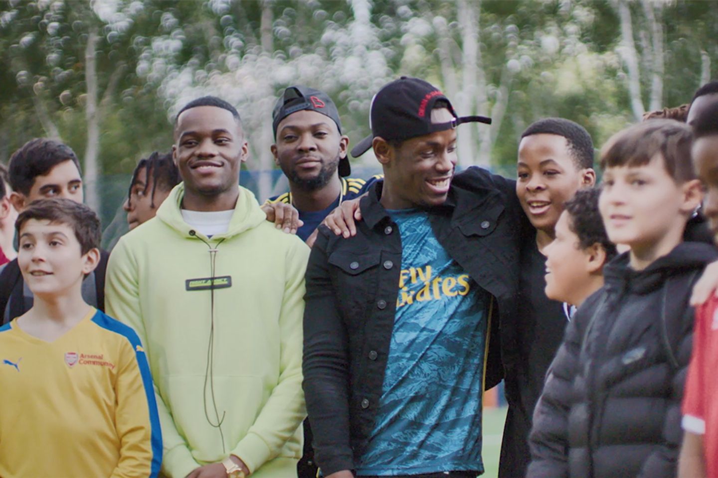Rapman and Arsenal in tune with helping youngsters