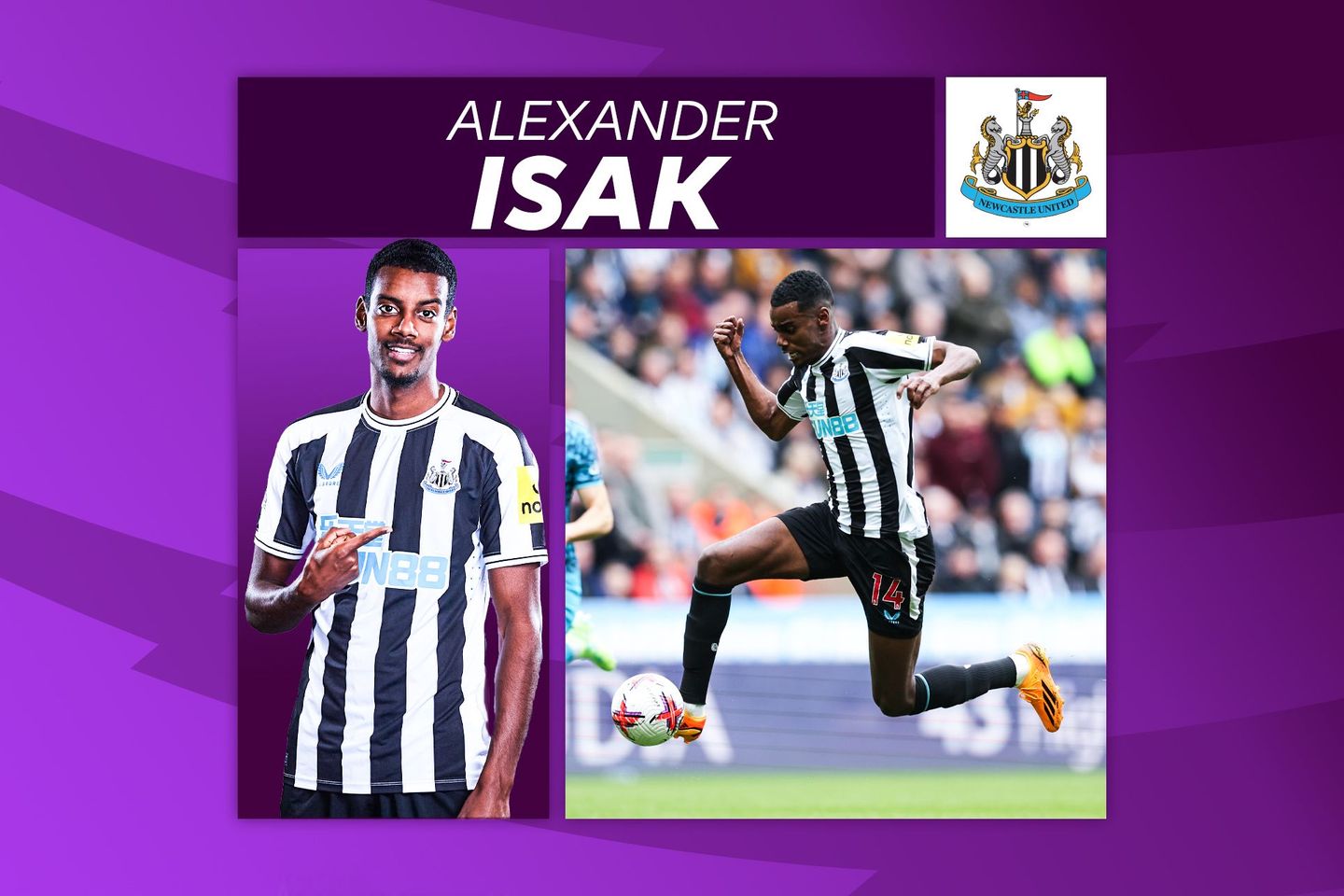 Isak poses biggest threat to Arsenal's title hopes