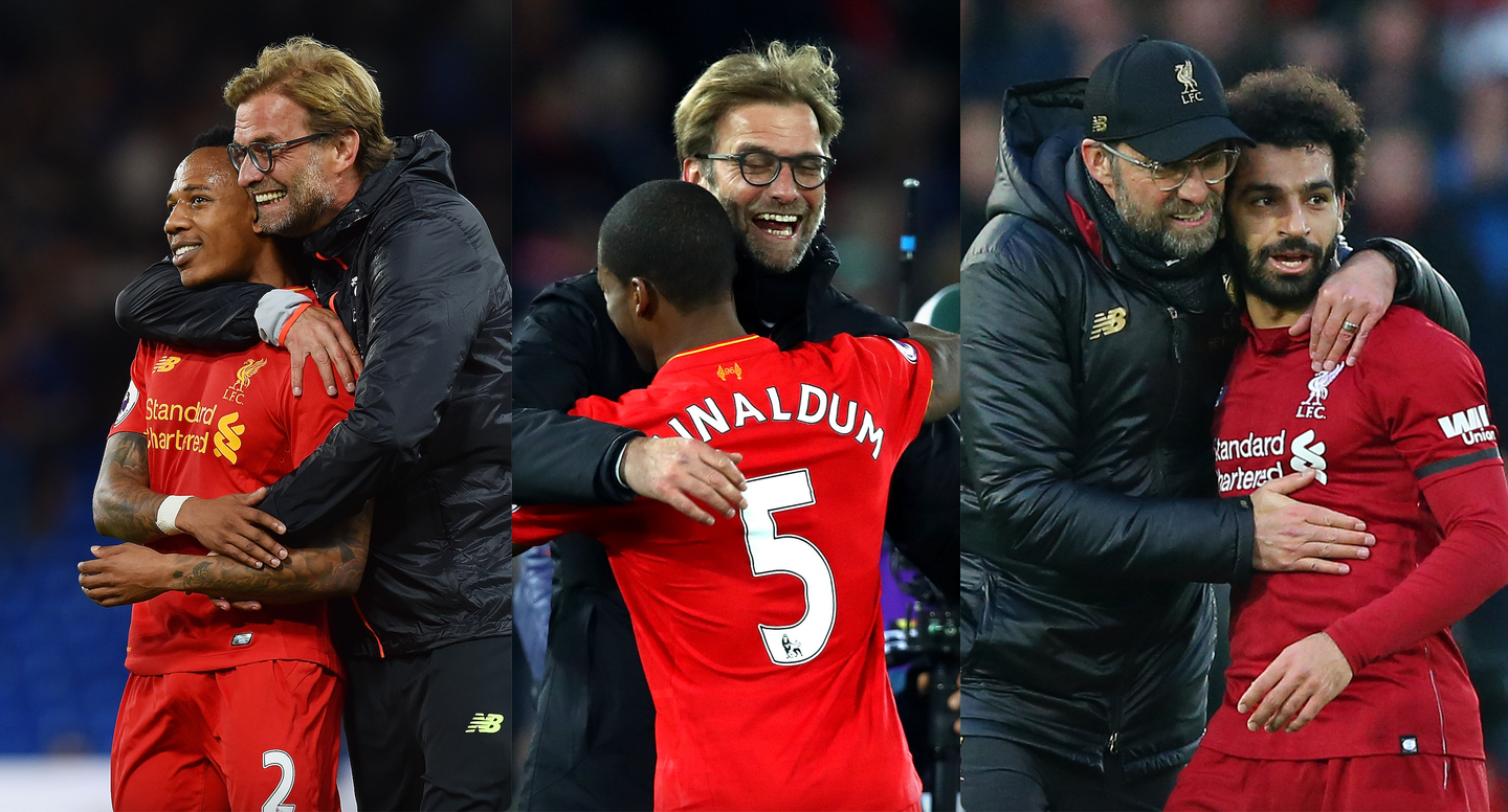 Klopp's Liverpool XIs through the years