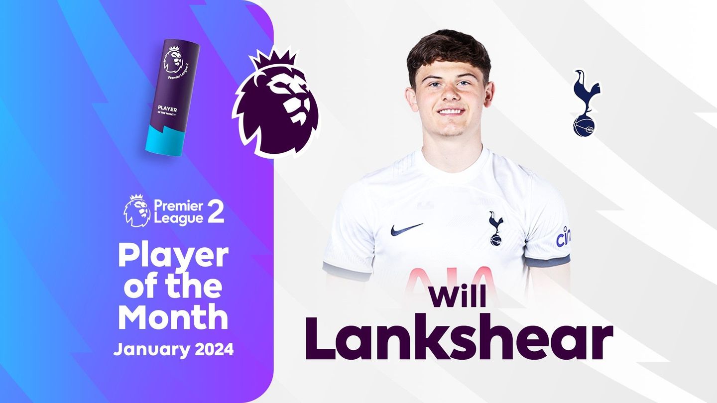 Lankshear wins PL2 Player of the Month for January