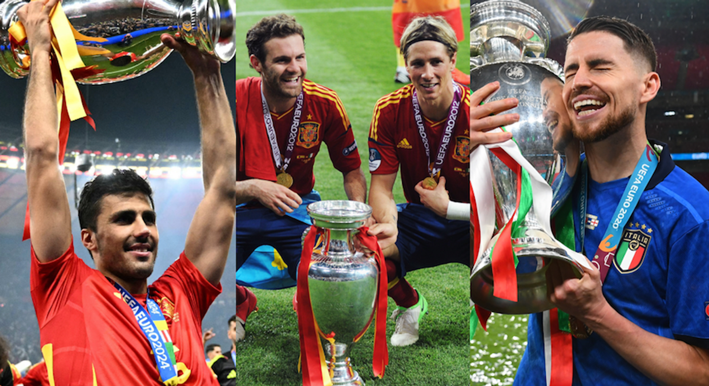 Which Premier League players have won the Euros?