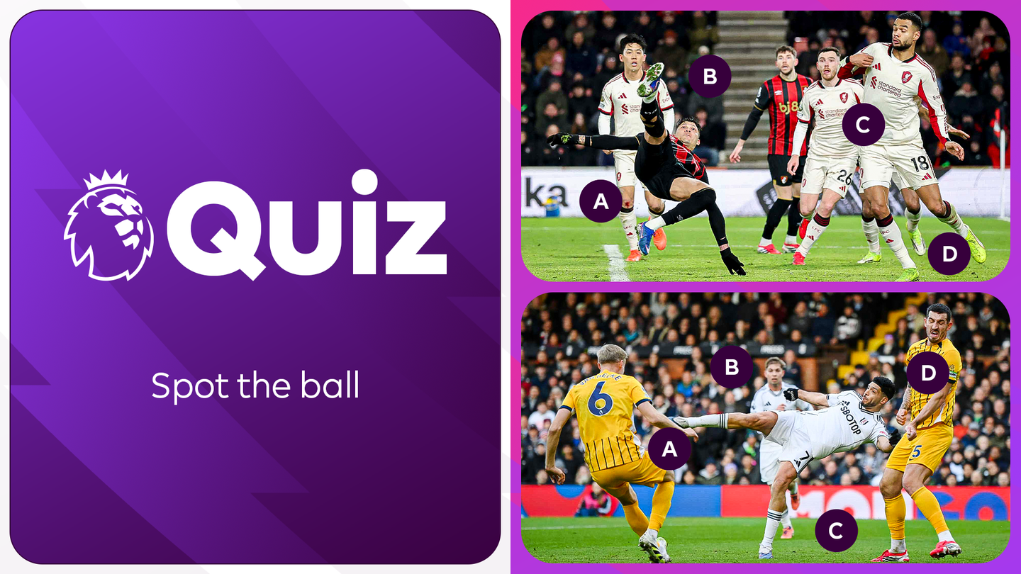 QUIZ: Can you spot the ball?