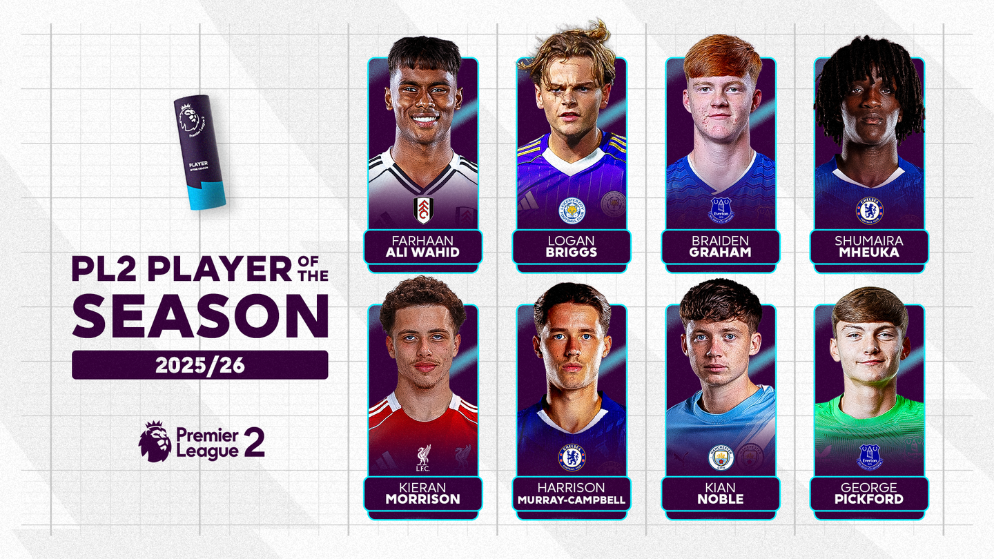 Shortlist for 2025/26 PL2 Player of the Season