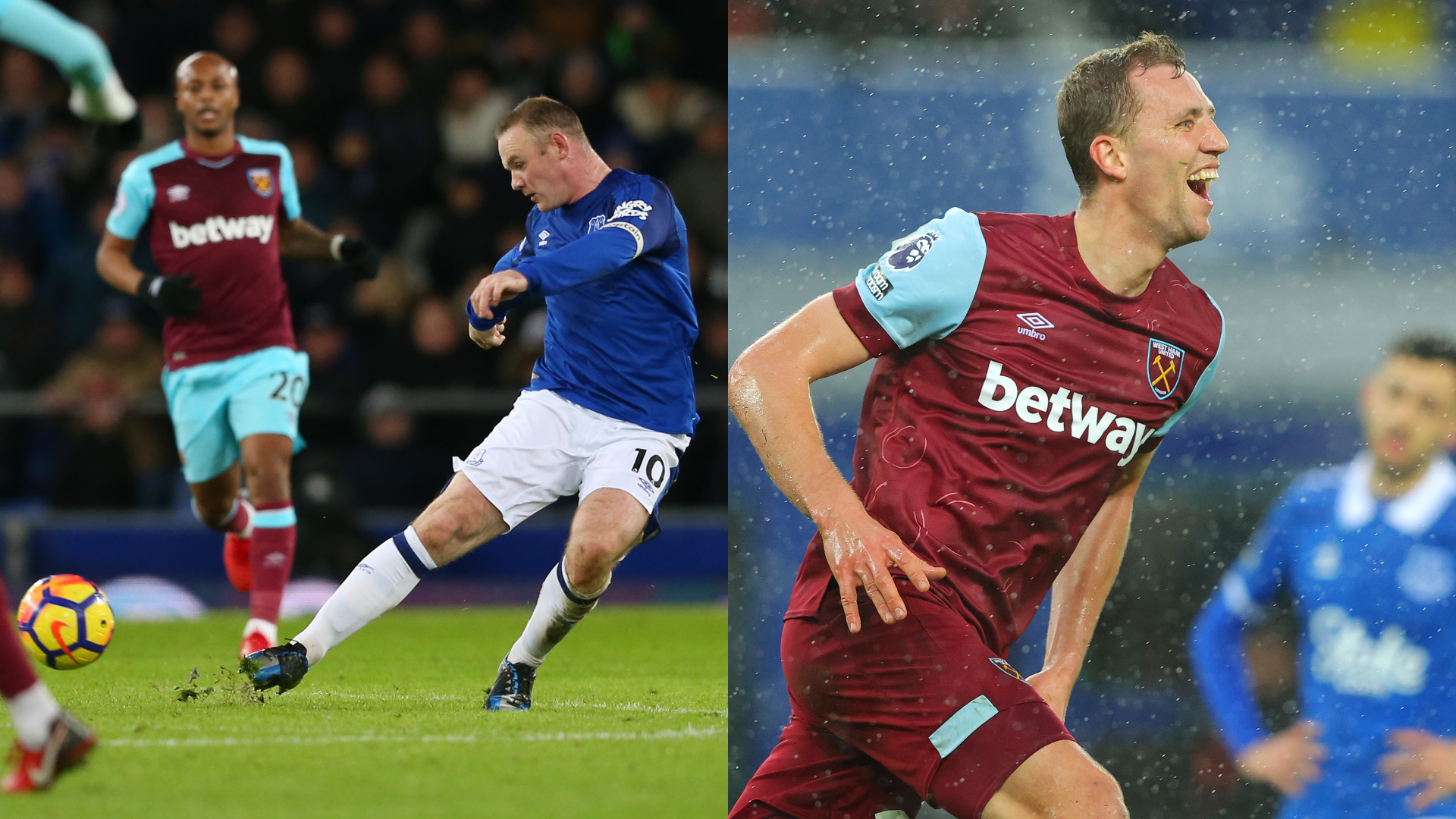 Everton v West Ham: Watch 10 of the BEST GOALS