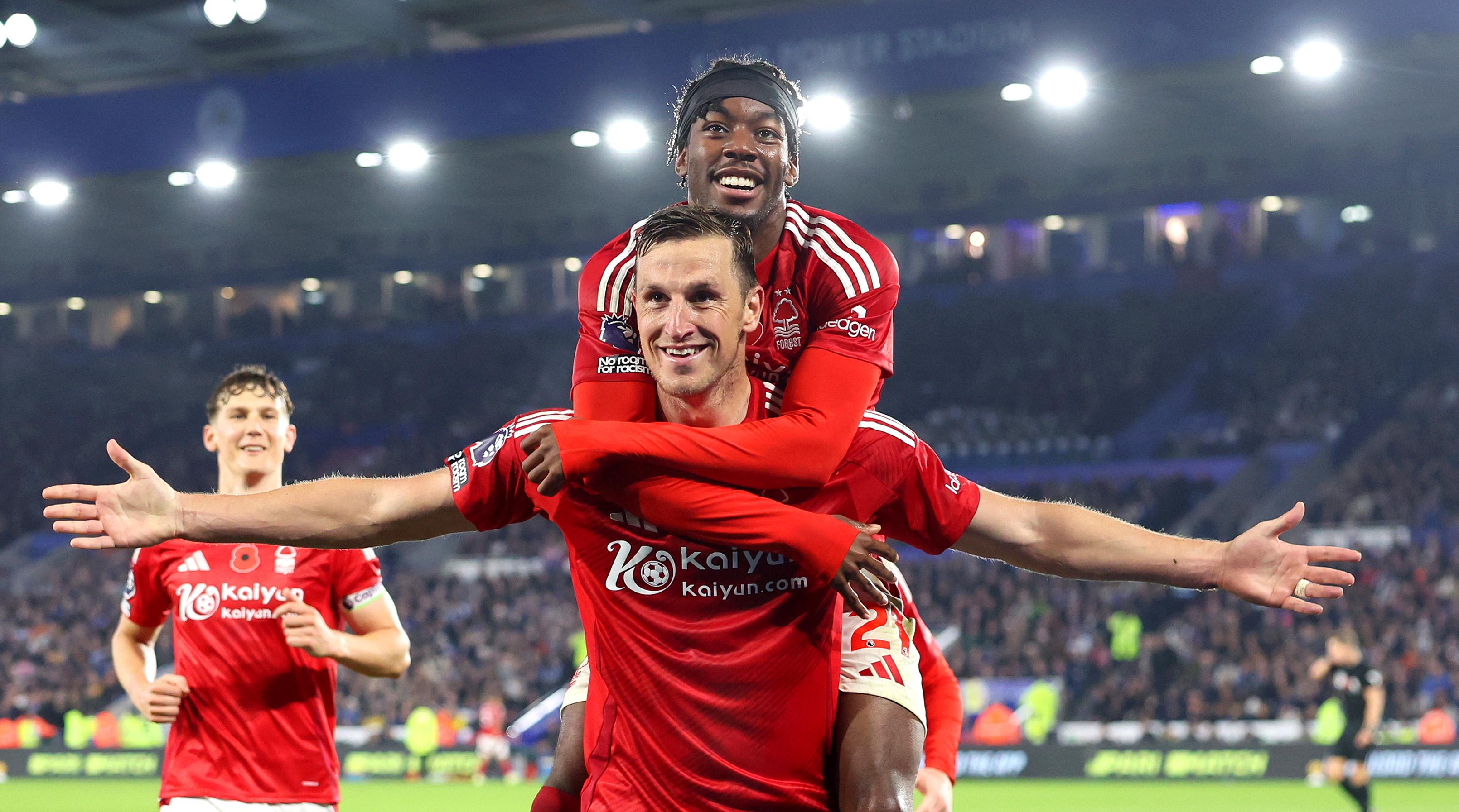 Wood double takes Forest fifth in the table