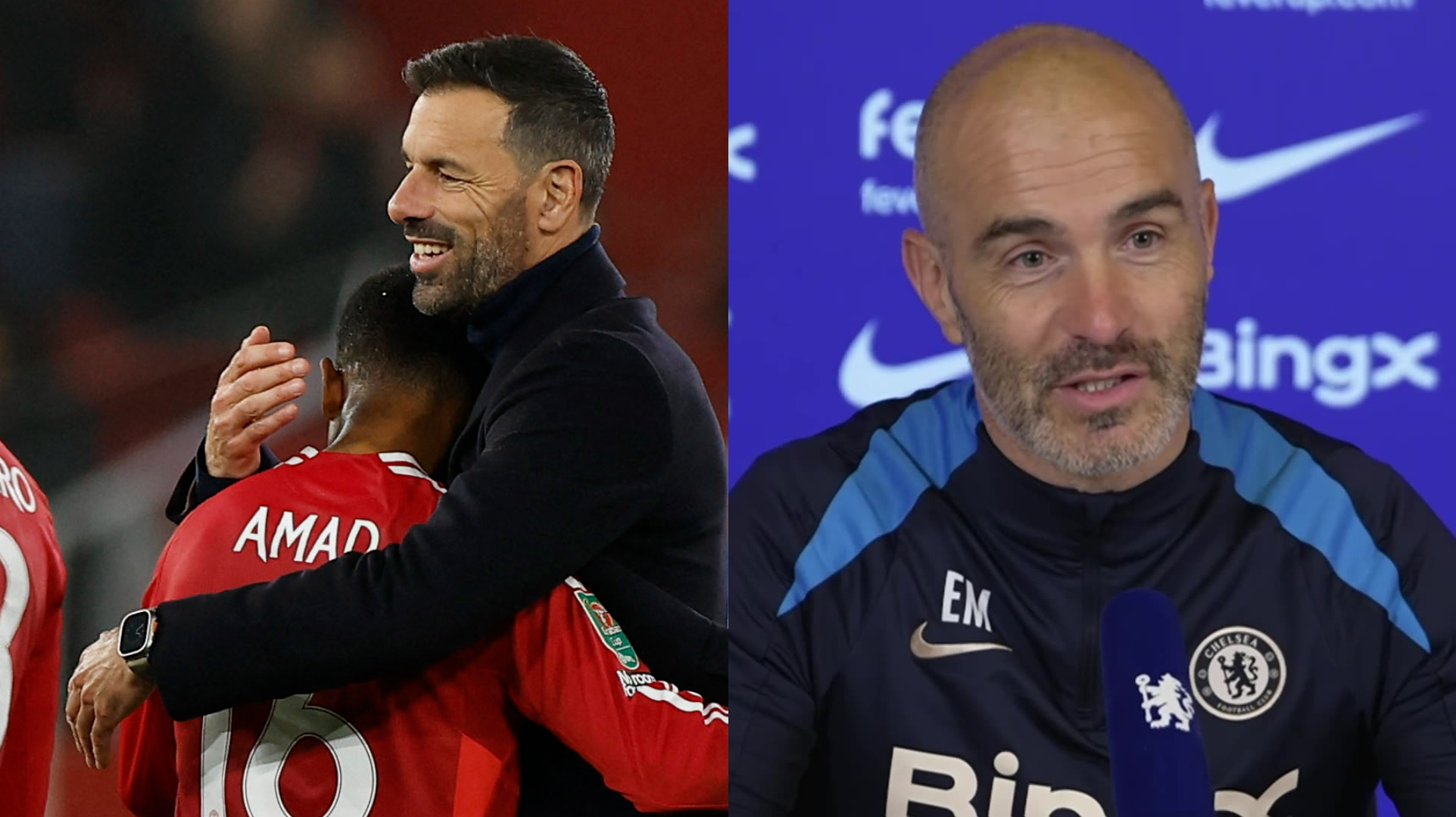 Maresca: I will give Van Nistelrooy a big hug on Sunday