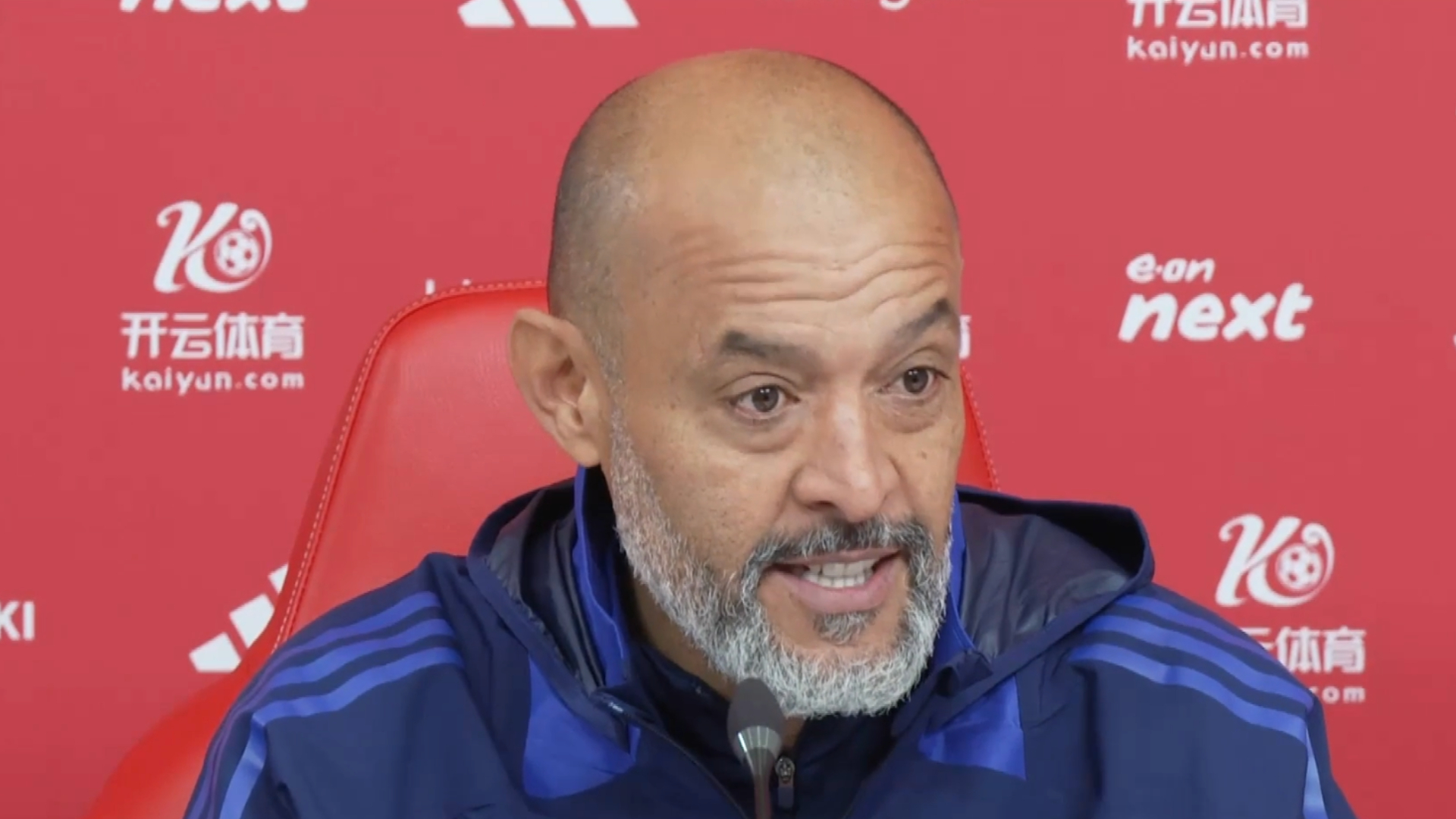 Nuno: I'm so proud the club is being recognised