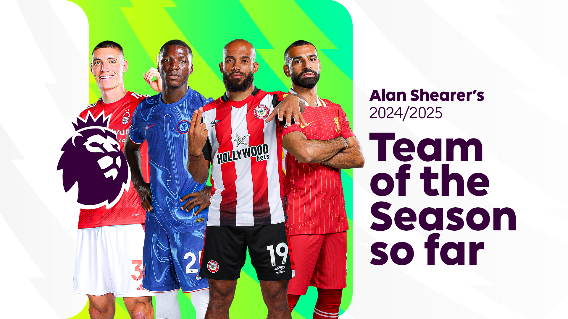 Alan Shearer's Team of the Season so far