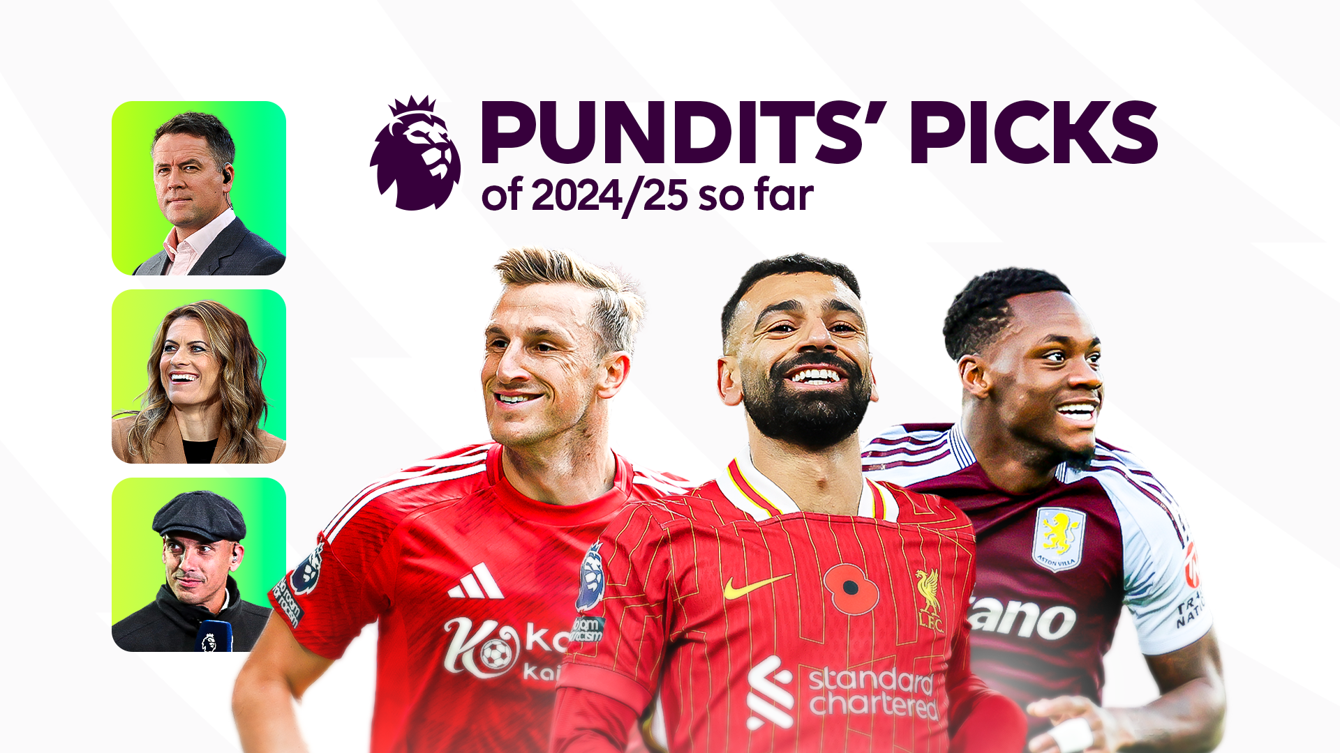 Pundits pick their best player, goal, signing and more in 2024/25