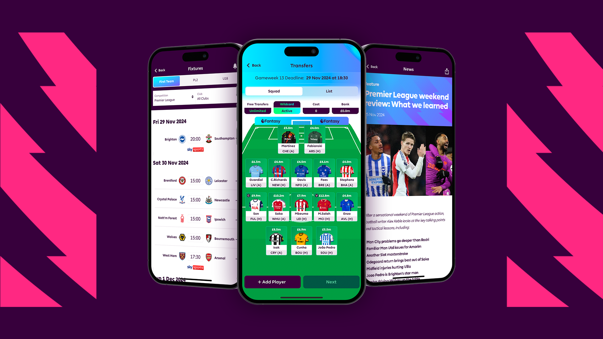 Download the official Premier League app