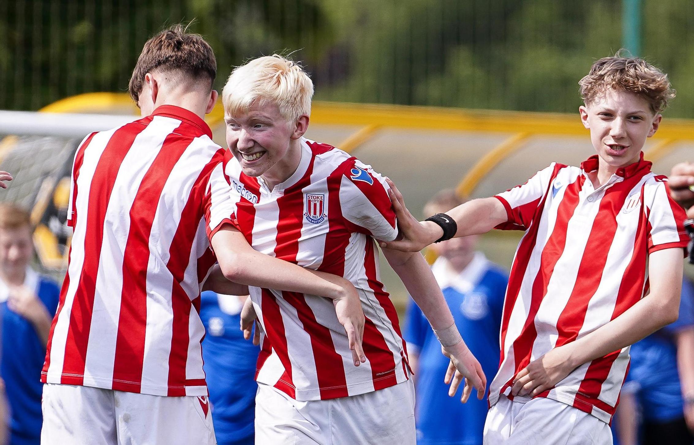 'Football with Stoke has given Harry confidence to own his disability'