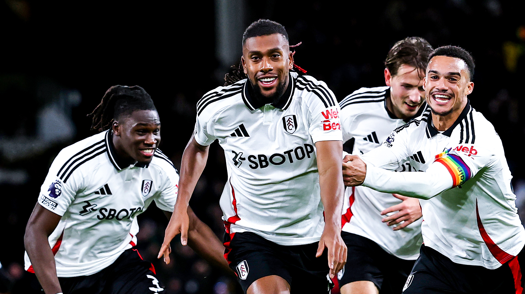 Iwobi stars as Fulham beat Brighton to go SIXTH