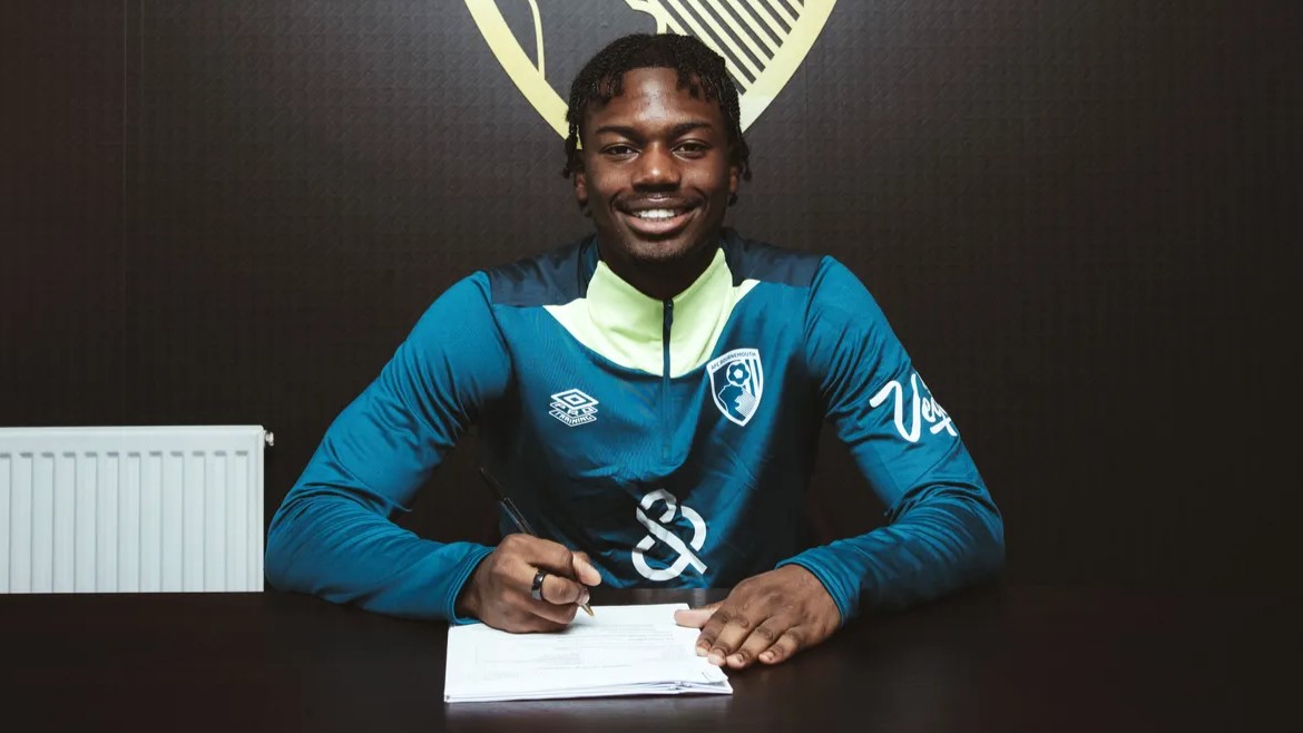 AFC Bournemouth sign defender Akinmboni