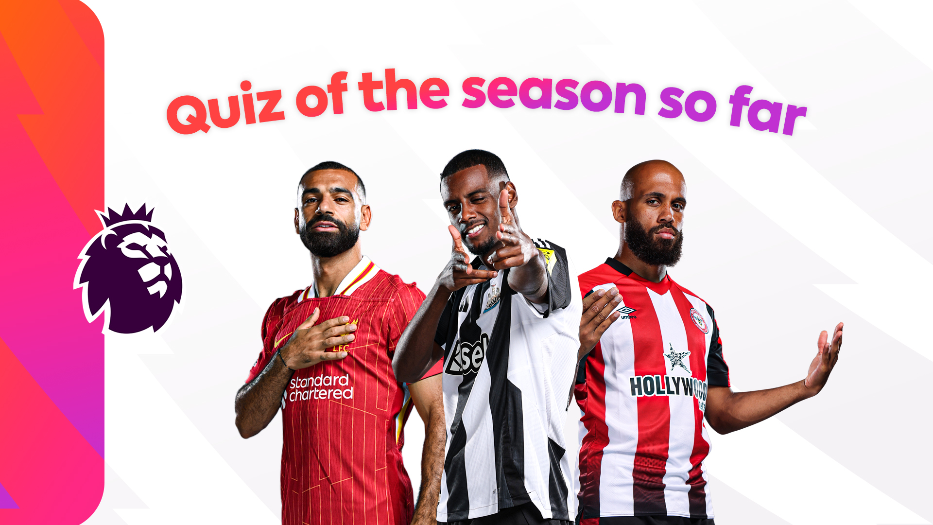 QUIZ: Test your knowledge of the Premier League season so far