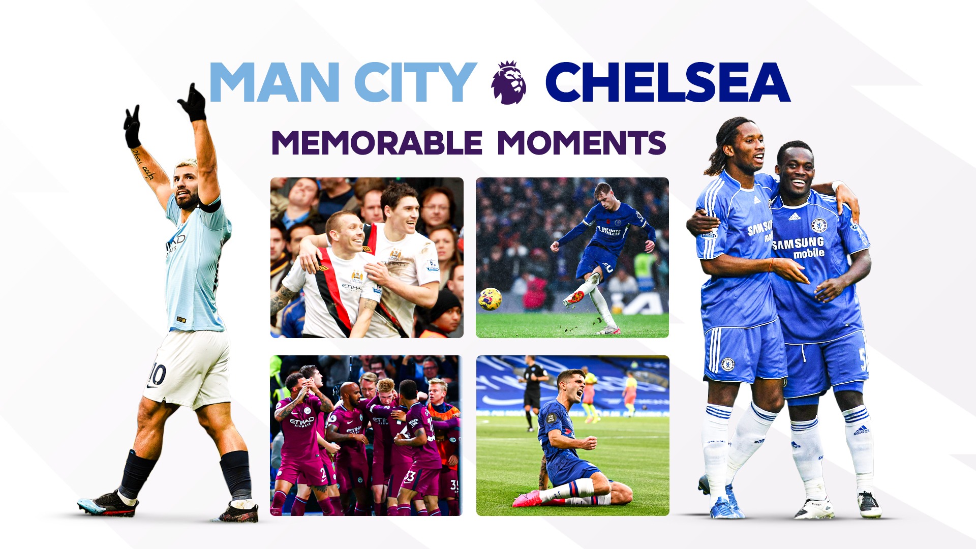 TEN memorable moments from Man City v Chelsea