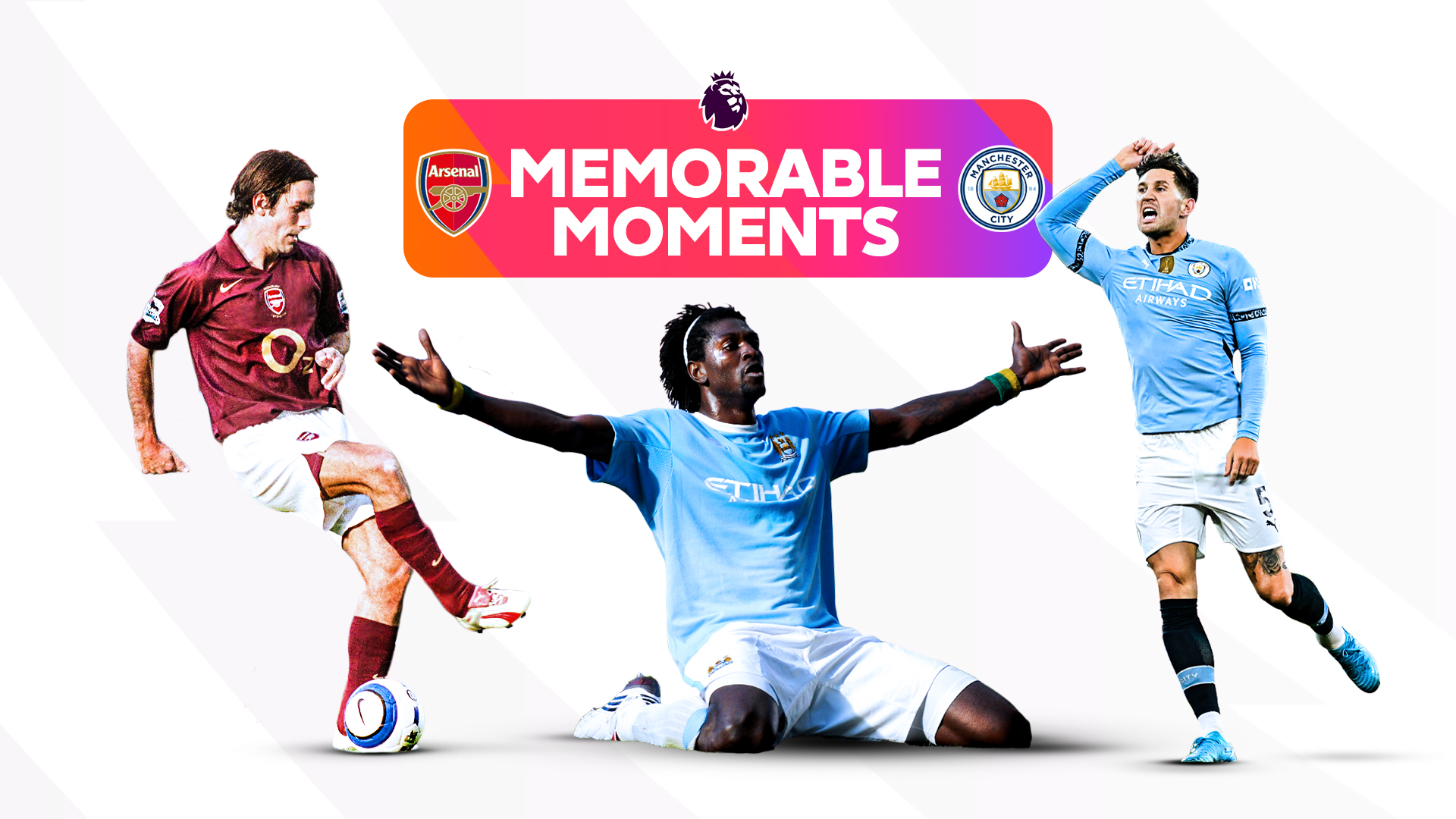 TEN memorable moments from Arsenal v Man City