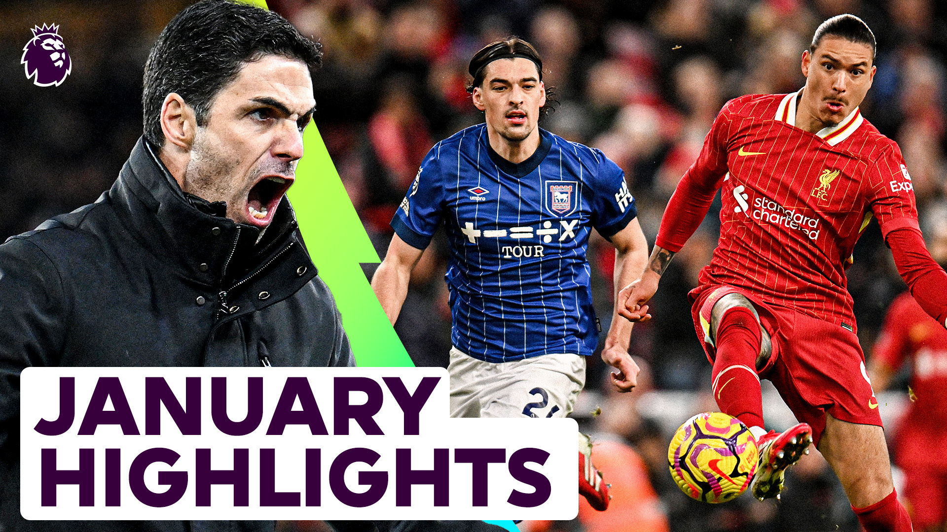 Watch January's Premier League highlights