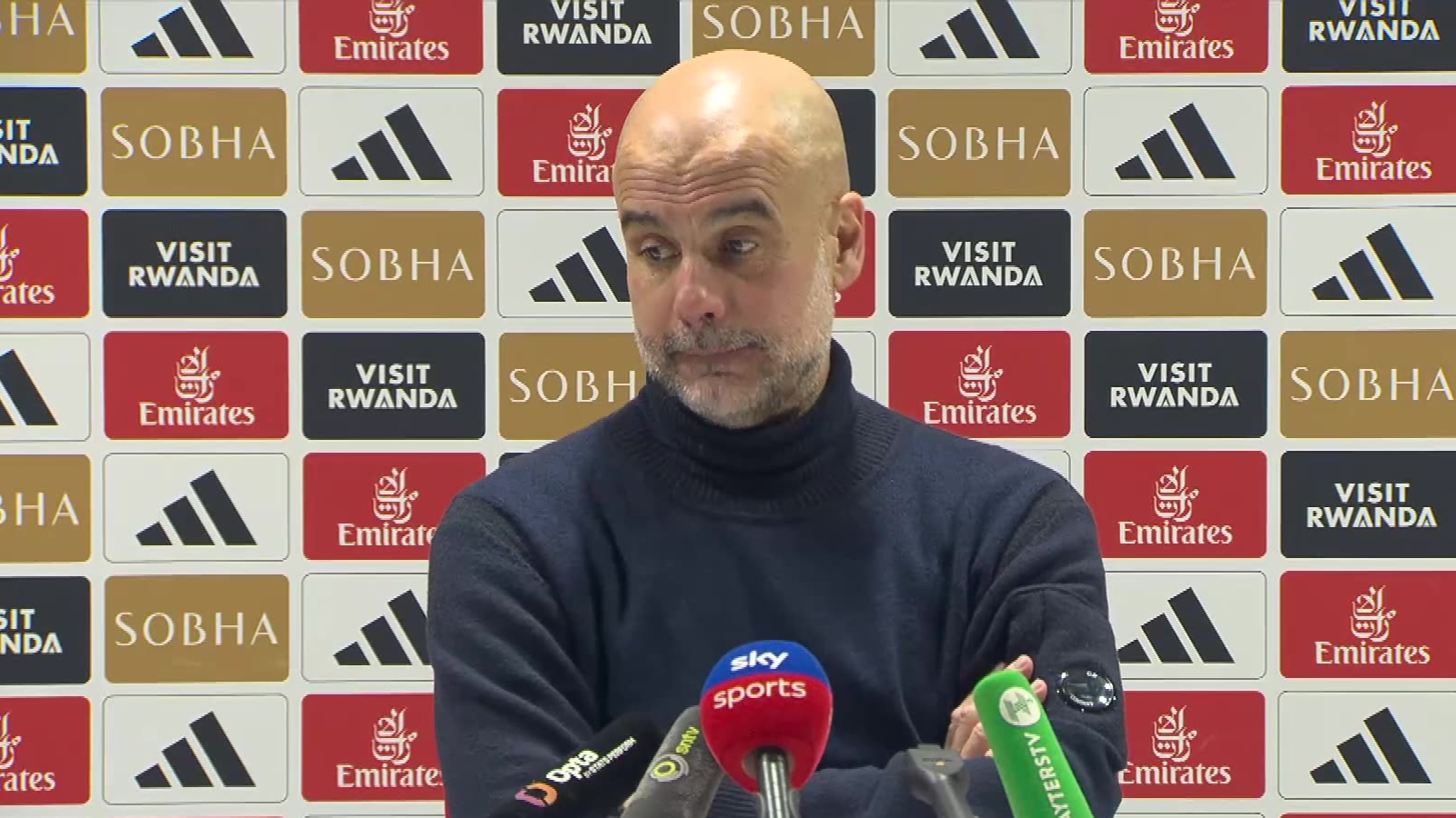 Watch: Guardiola's post-match press conference in full