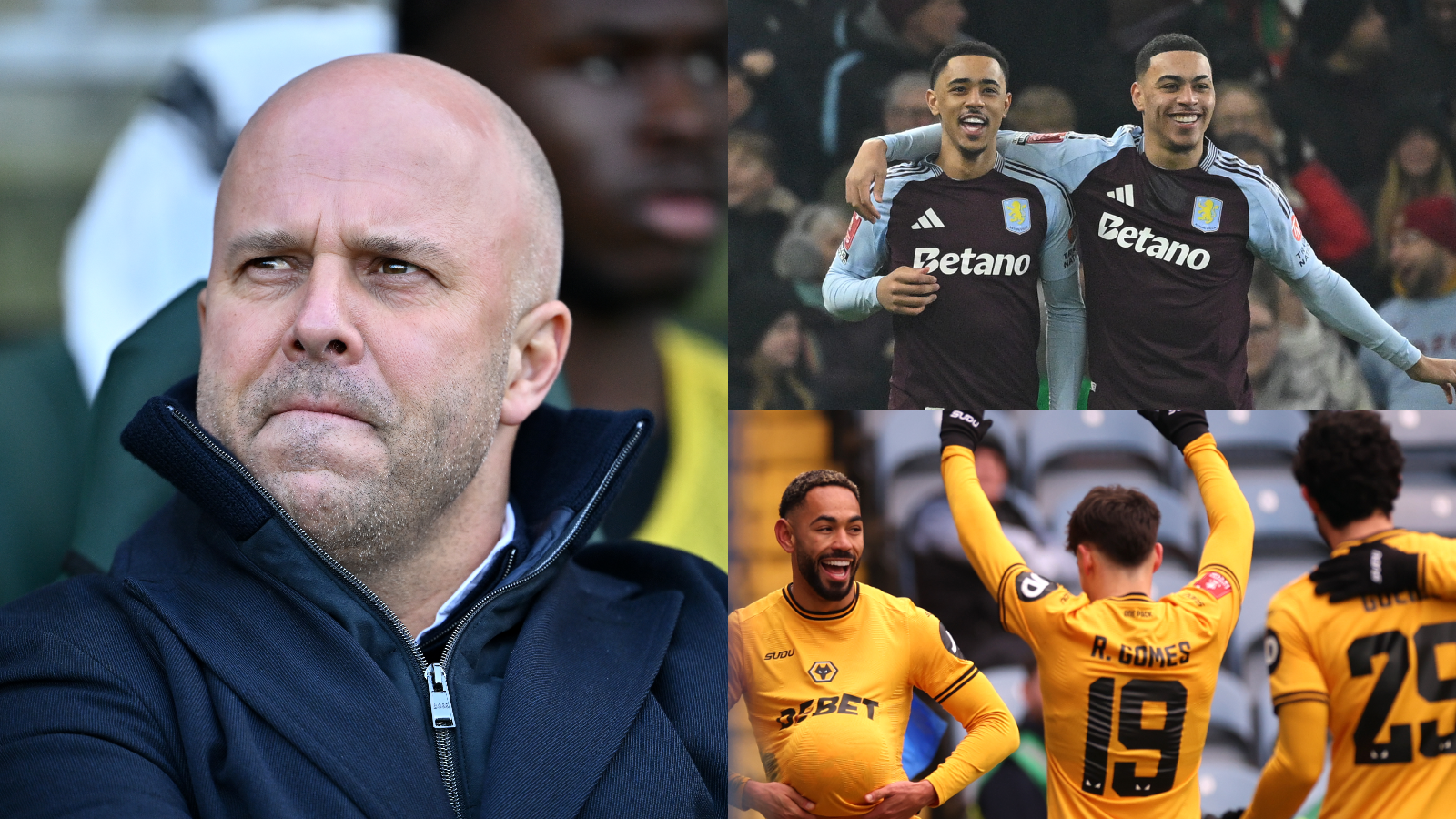 FA Cup: Liverpool knocked out, Villa and Wolves go through