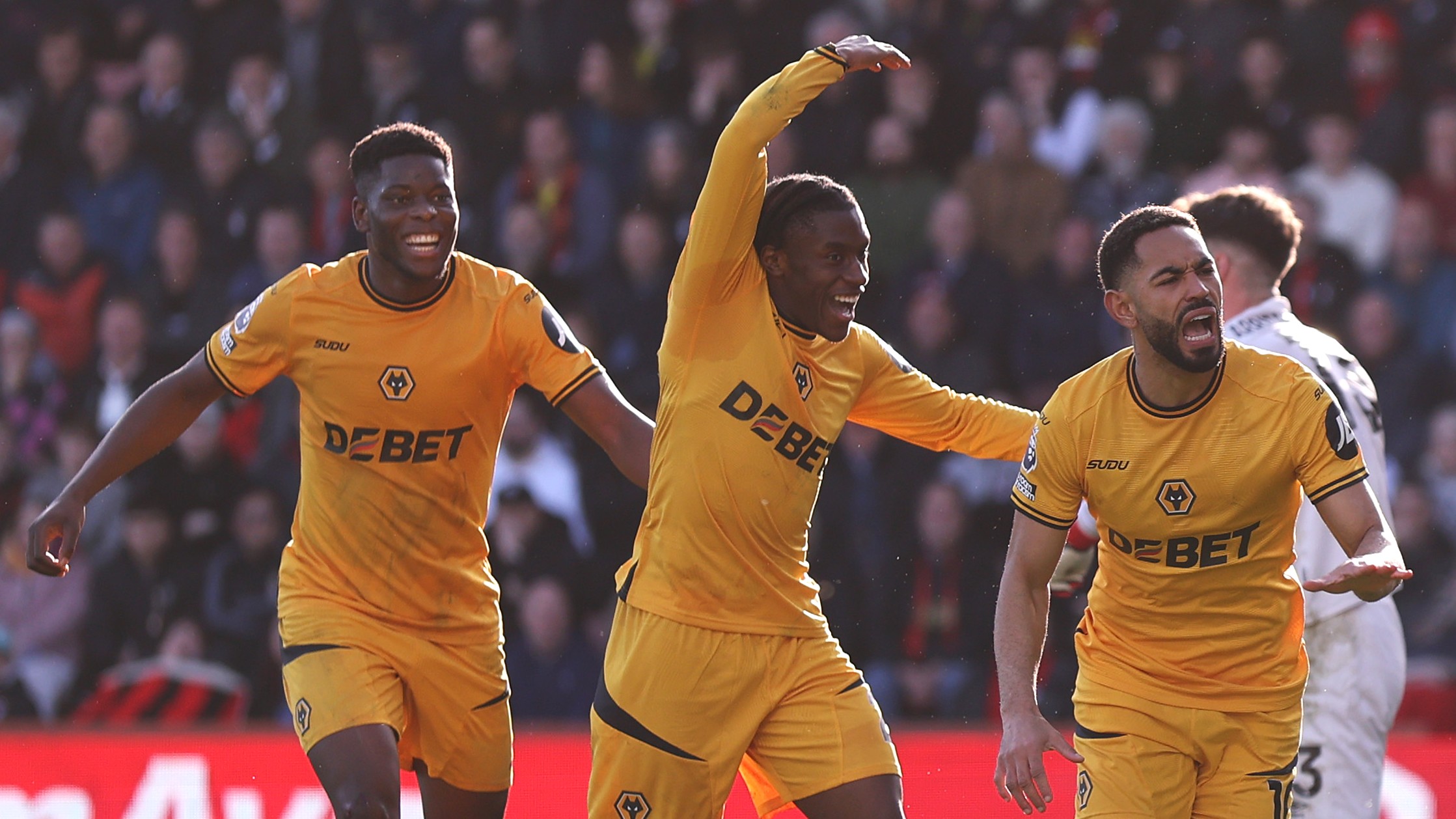 Cunha earns Wolves vital win to dent Bournemouth's top-four hopes