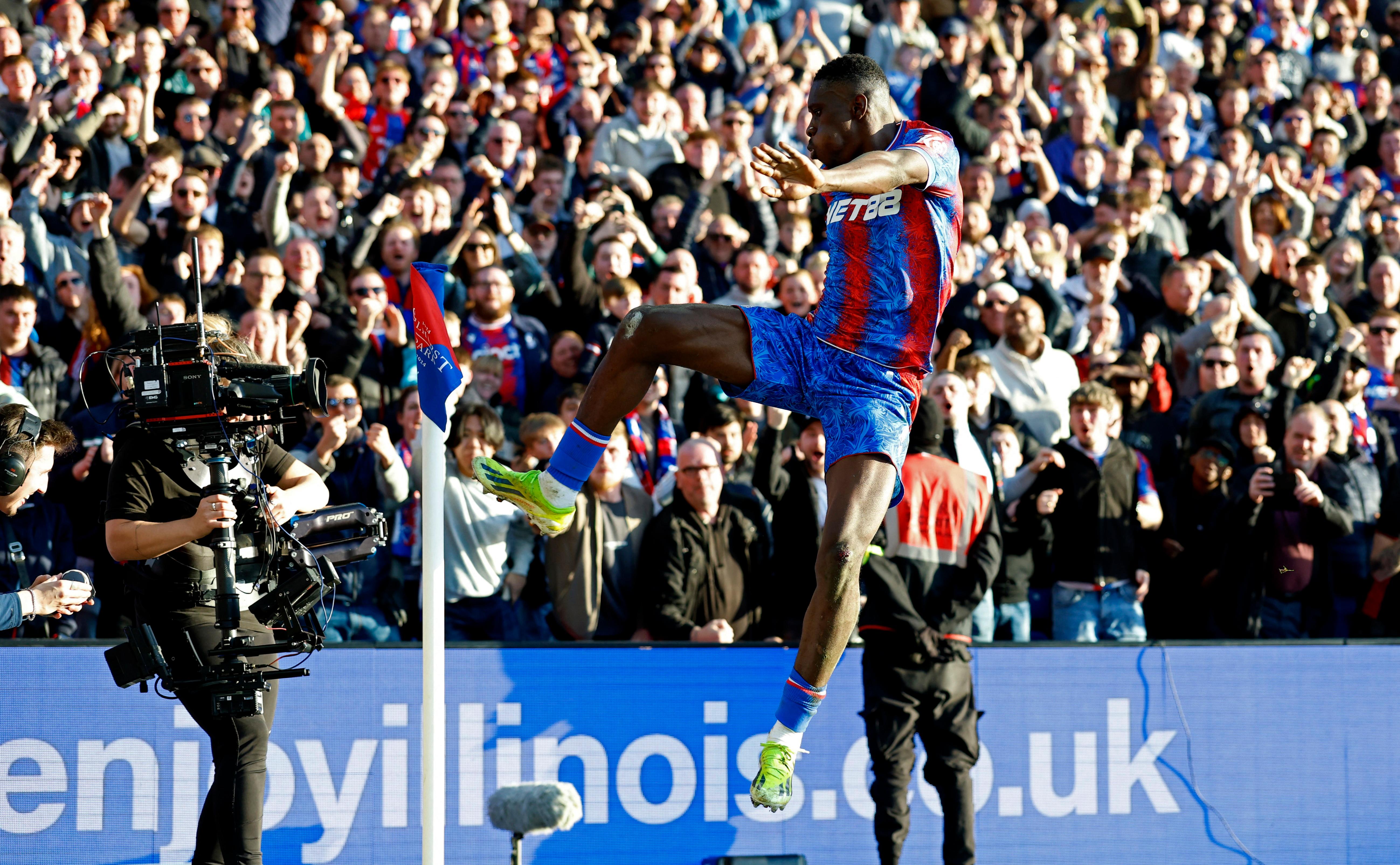 Sarr: I did the corner flag celebration for Mateta