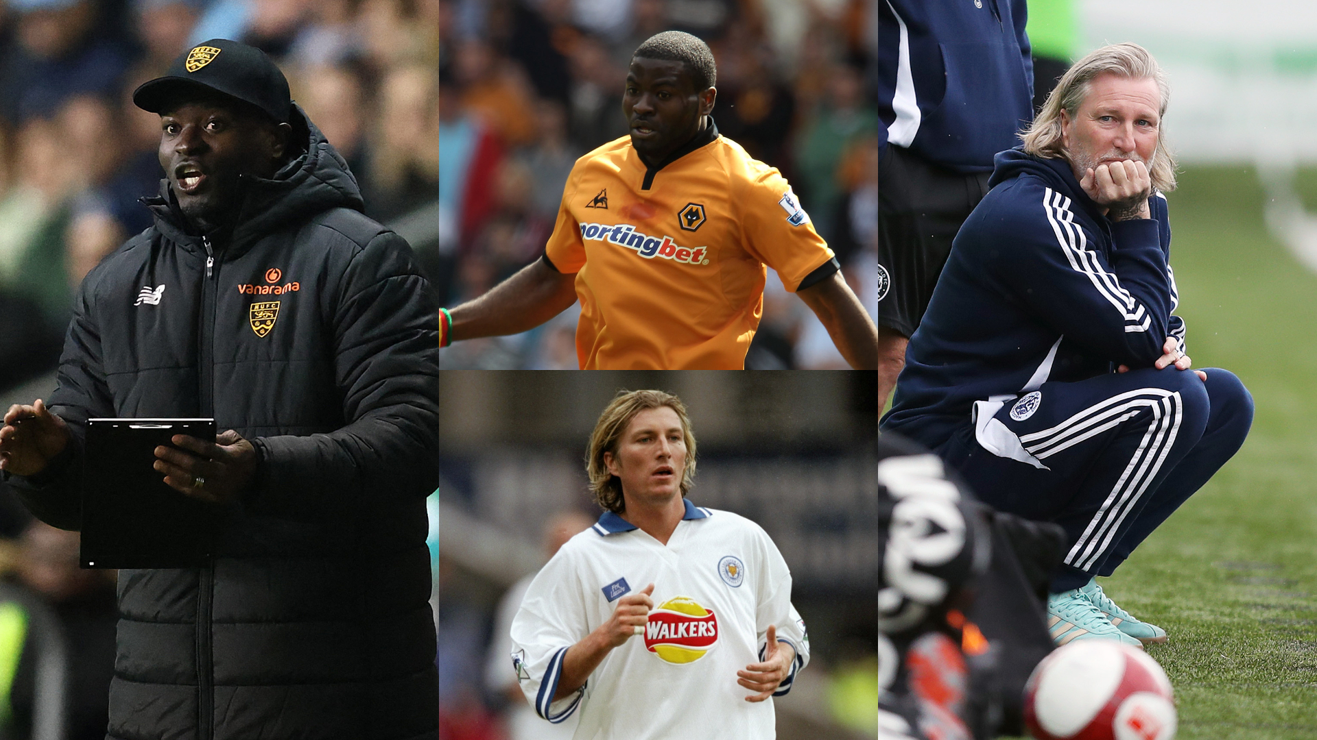 Which ex-Premier League players are now non-league managers?