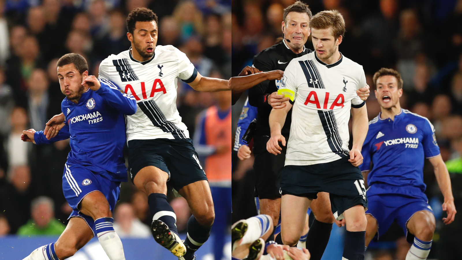 Classic match: Chelsea end Spurs' title hopes in 'Battle of the Bridge'