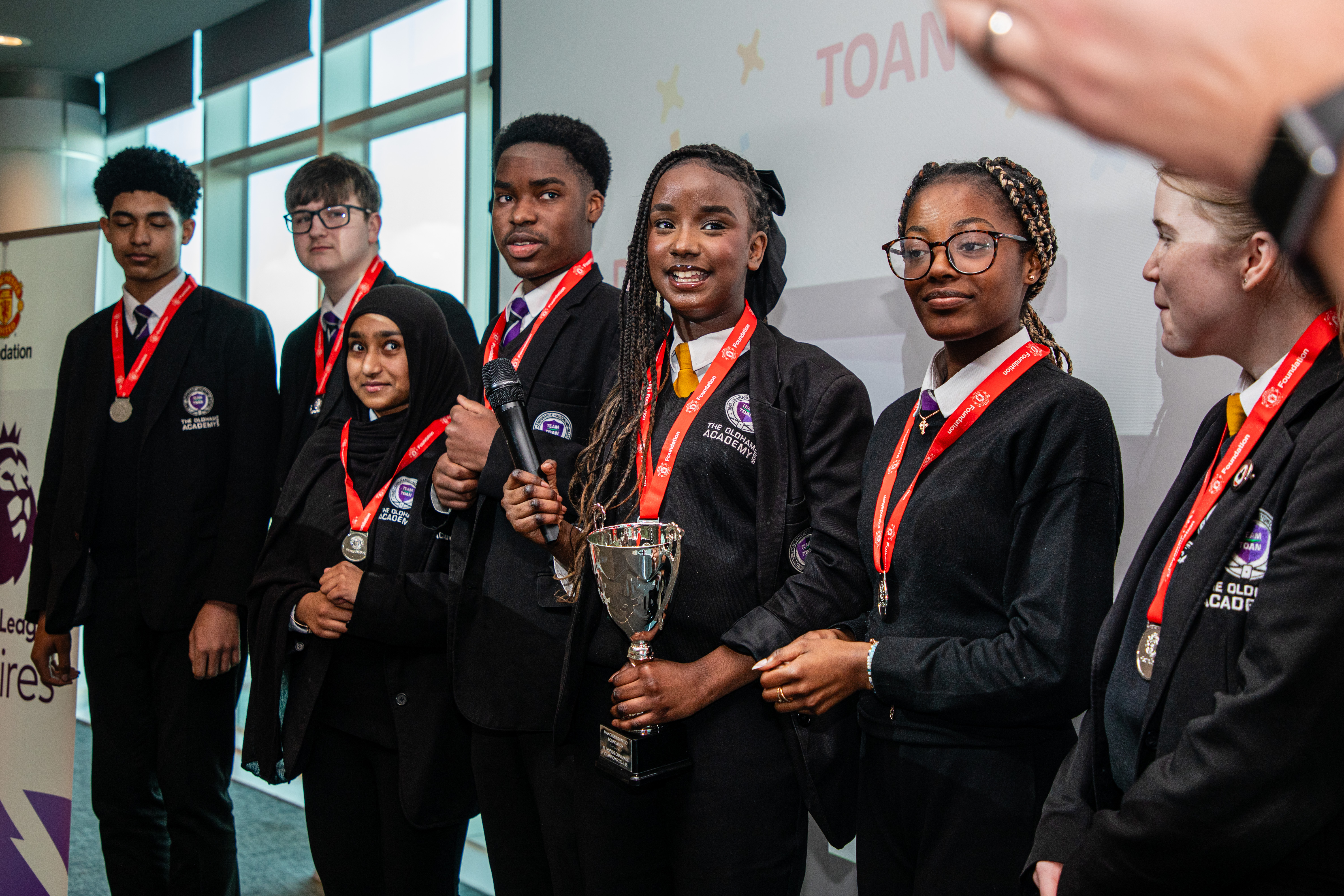 Man Utd Foundation students champion gender equality