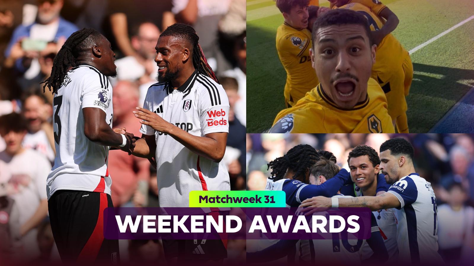 Weekend awards: Best performance, goal, celebration and more!