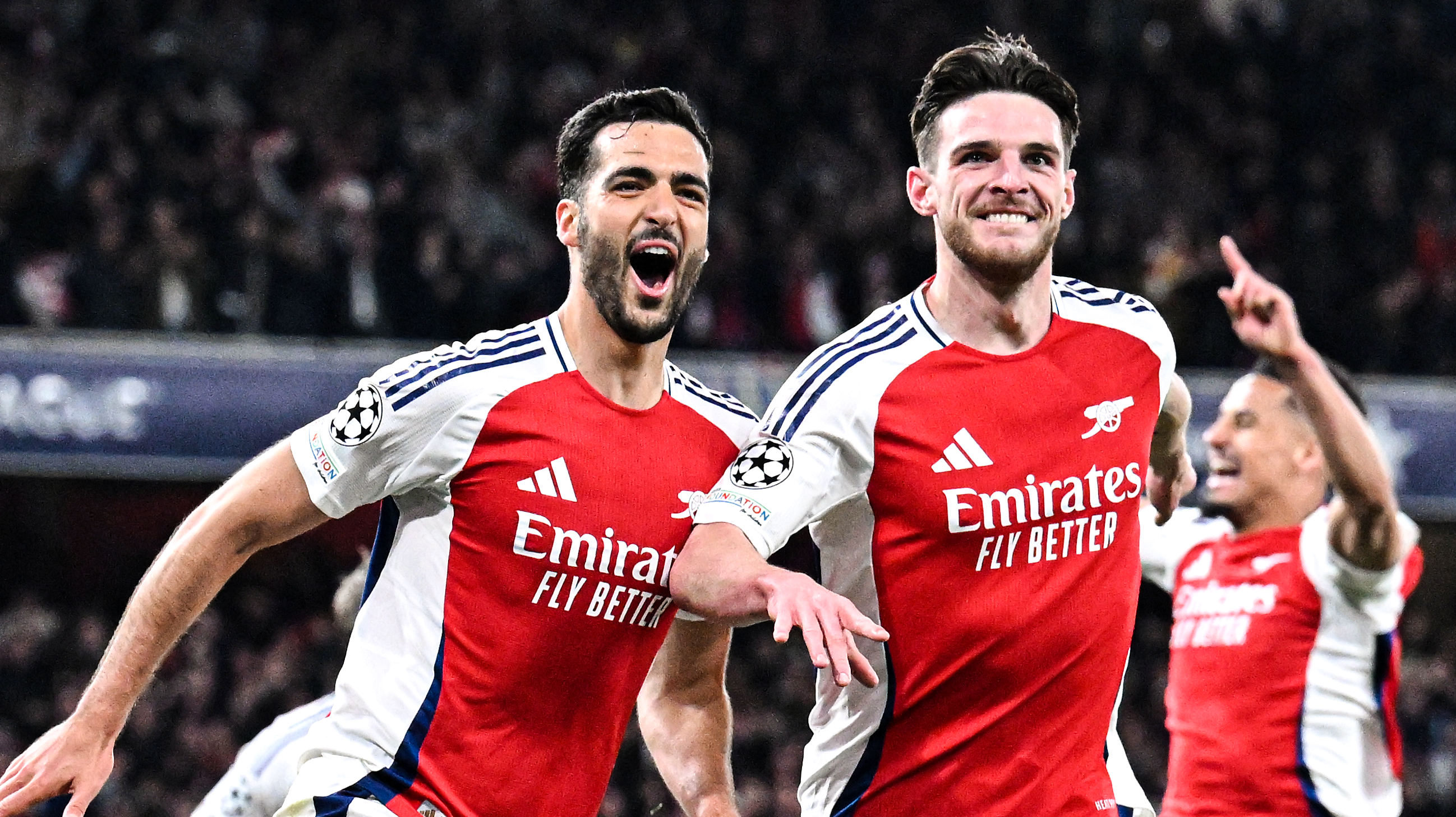 Rice makes history as Arsenal beat Real Madrid in Champions League