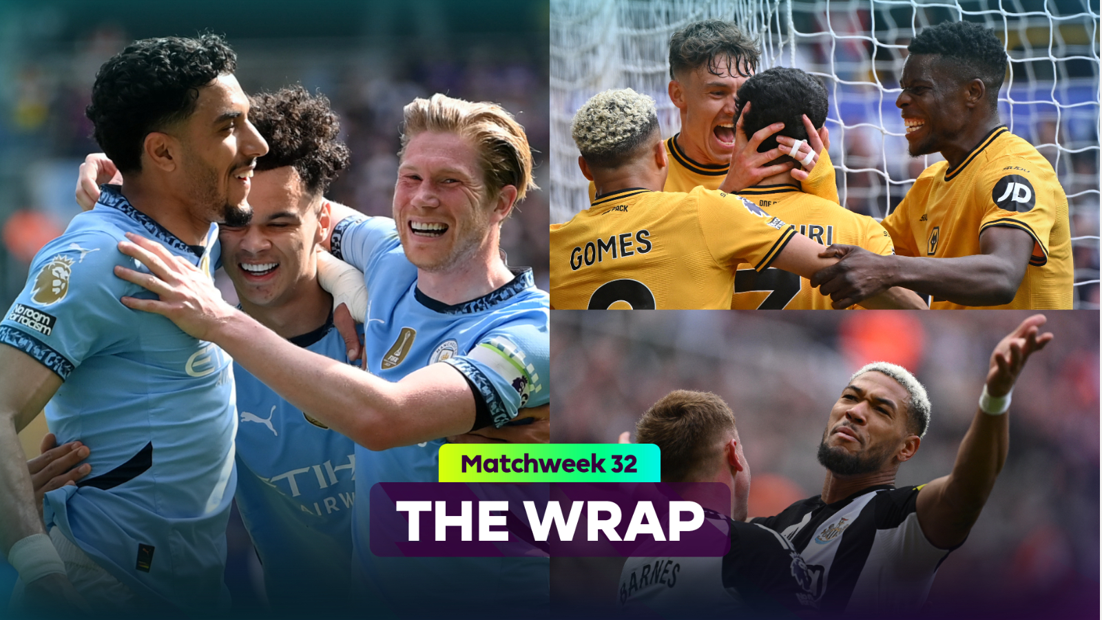 The Wrap: What's happened in Matchweek 32 so far