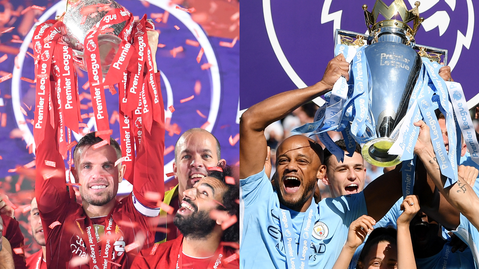 What are the earliest Premier League title wins?