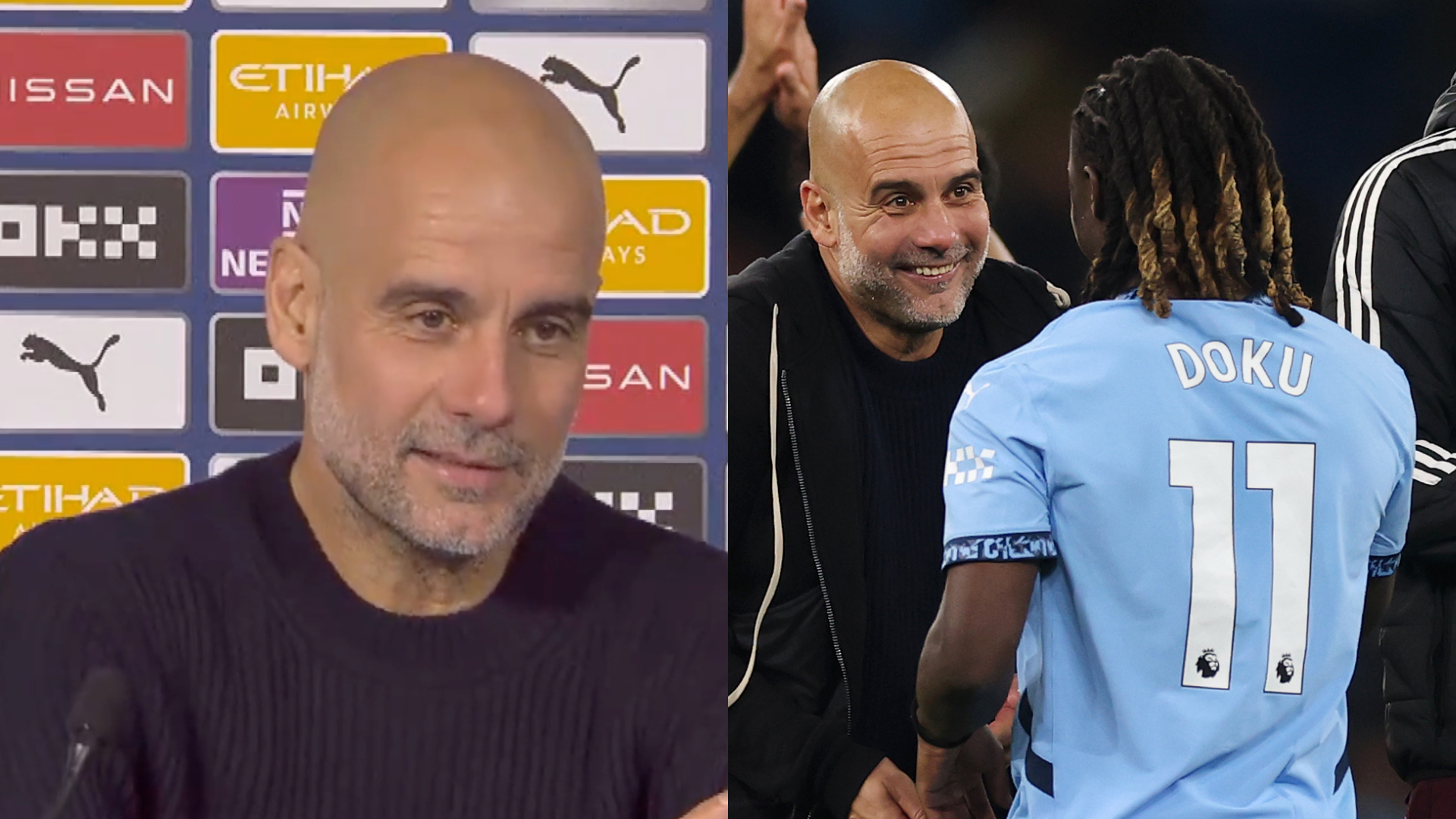 Guardiola: Doku the best player in the world... over first five metres