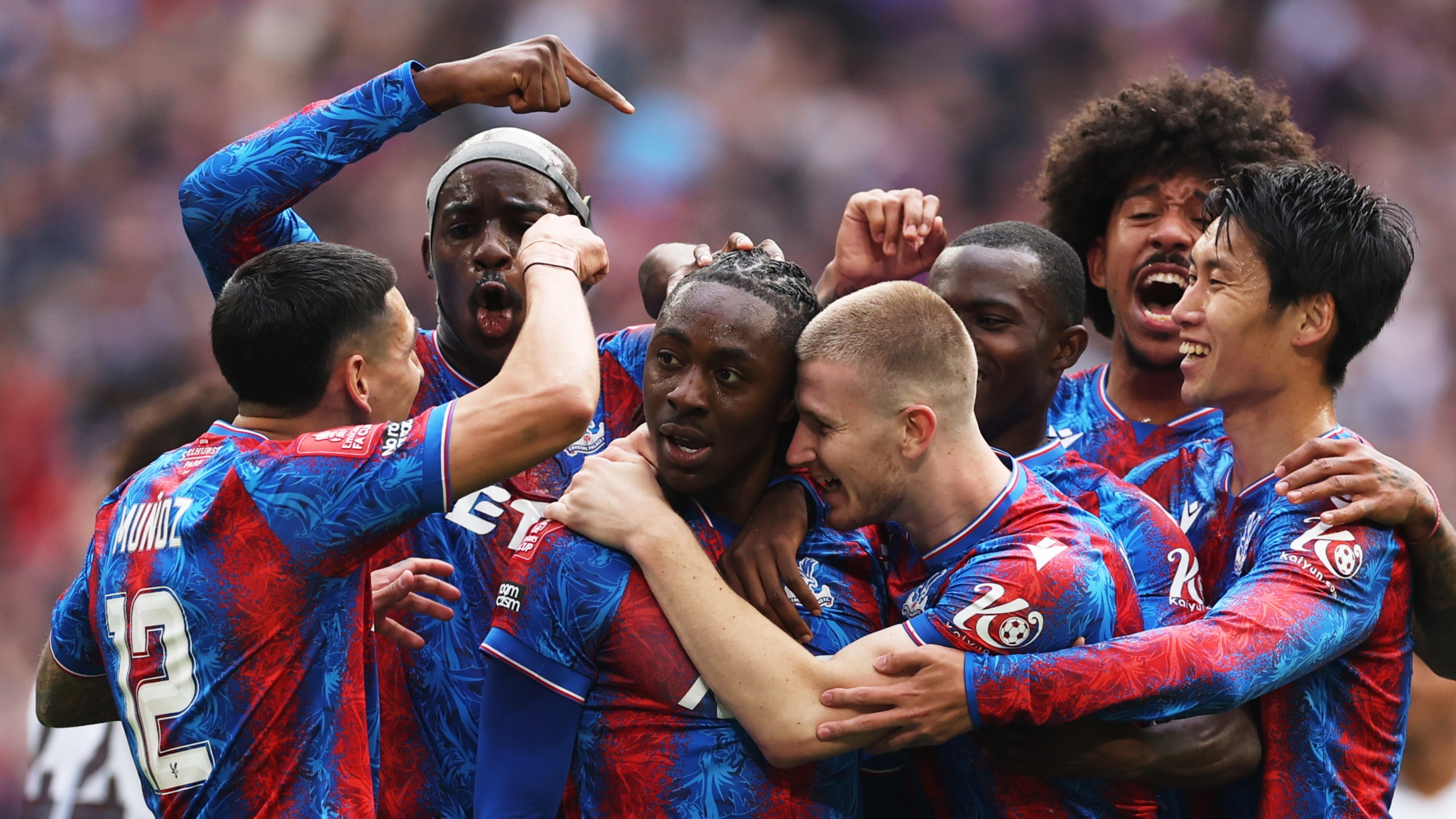 Crystal Palace edge closer to first EVER major trophy after FA Cup semi ...