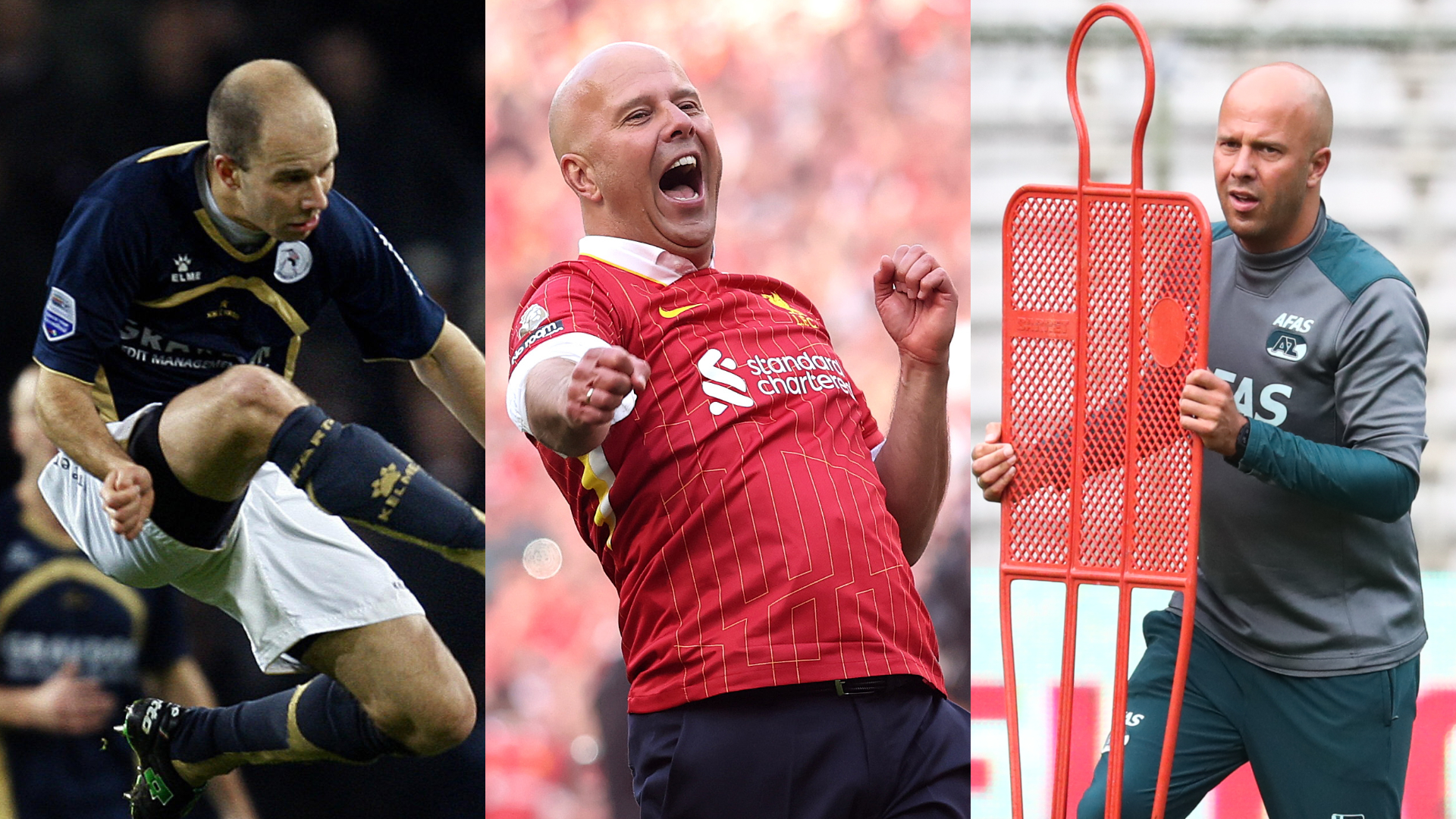 Arne Slot's story: From player to Premier League title-winning boss