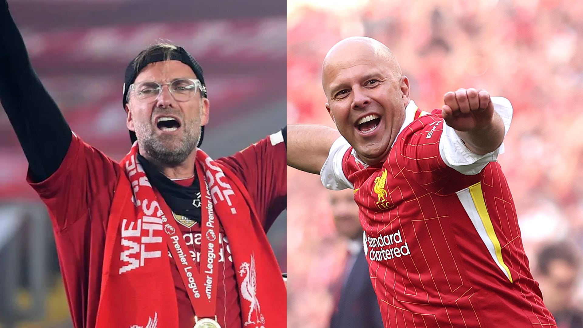 How do Liverpool’s title-winning teams of Klopp and Slot compare?