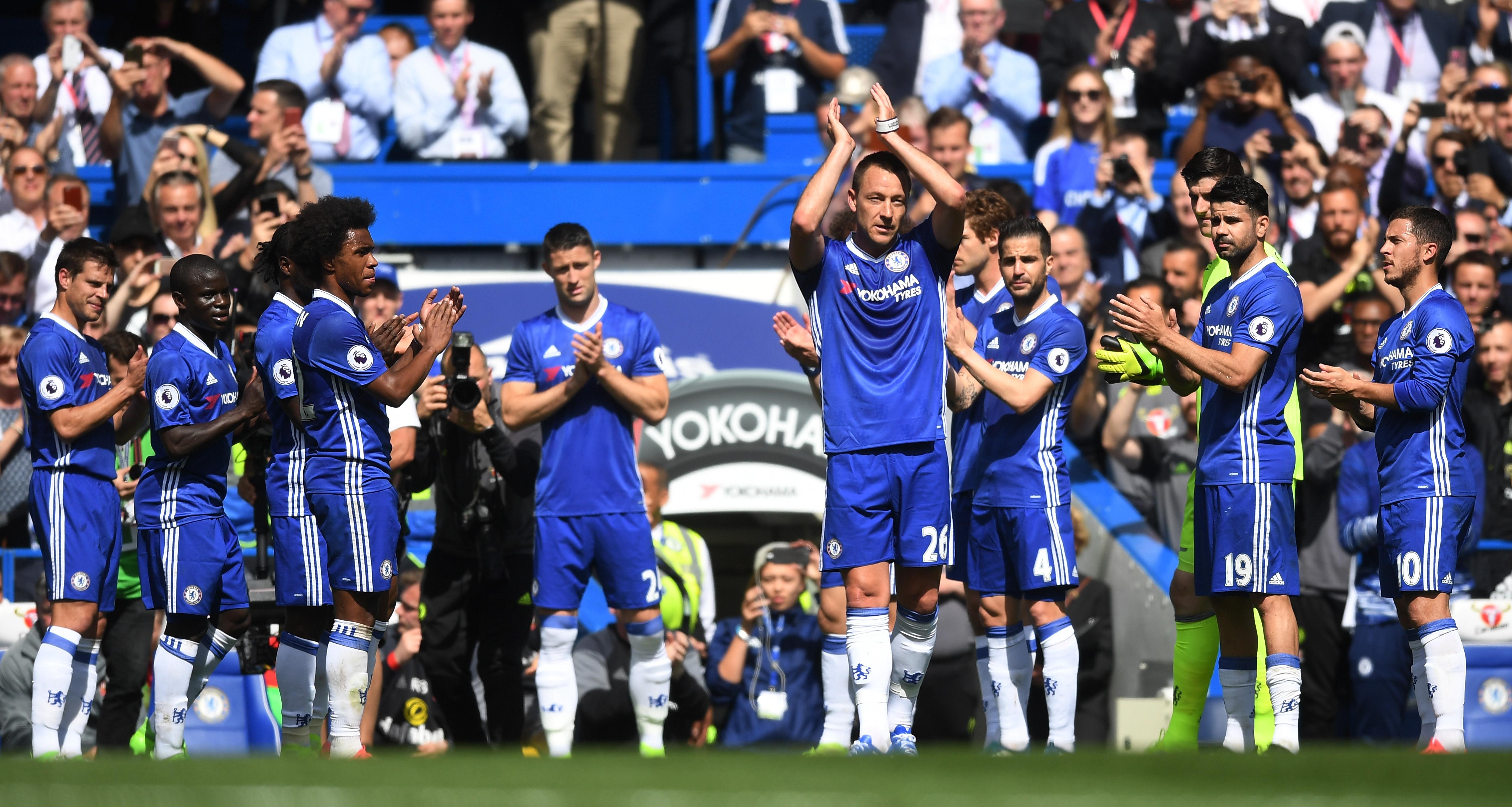Watch: John Terry's Chelsea farewell