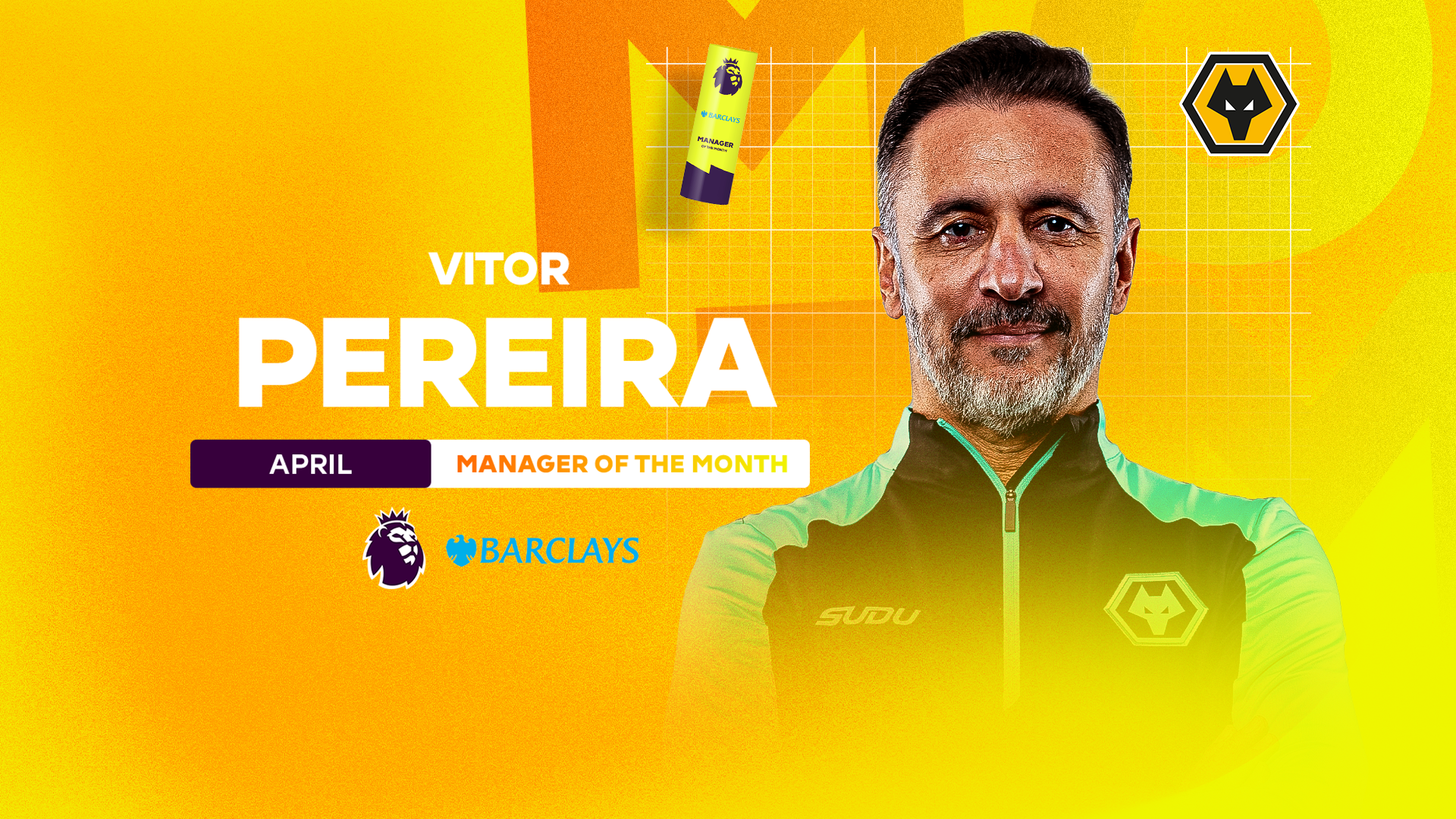 Pereira named Barclays Manager of the Month