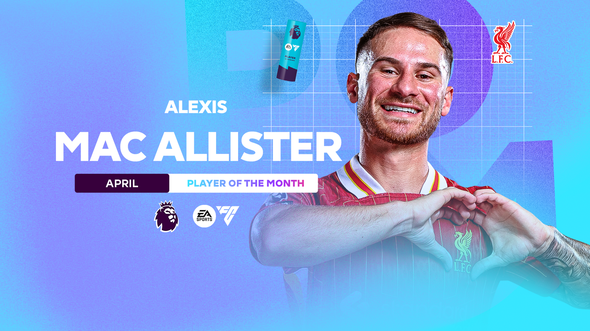 Mac Allister wins EA SPORTS Player of the Month award