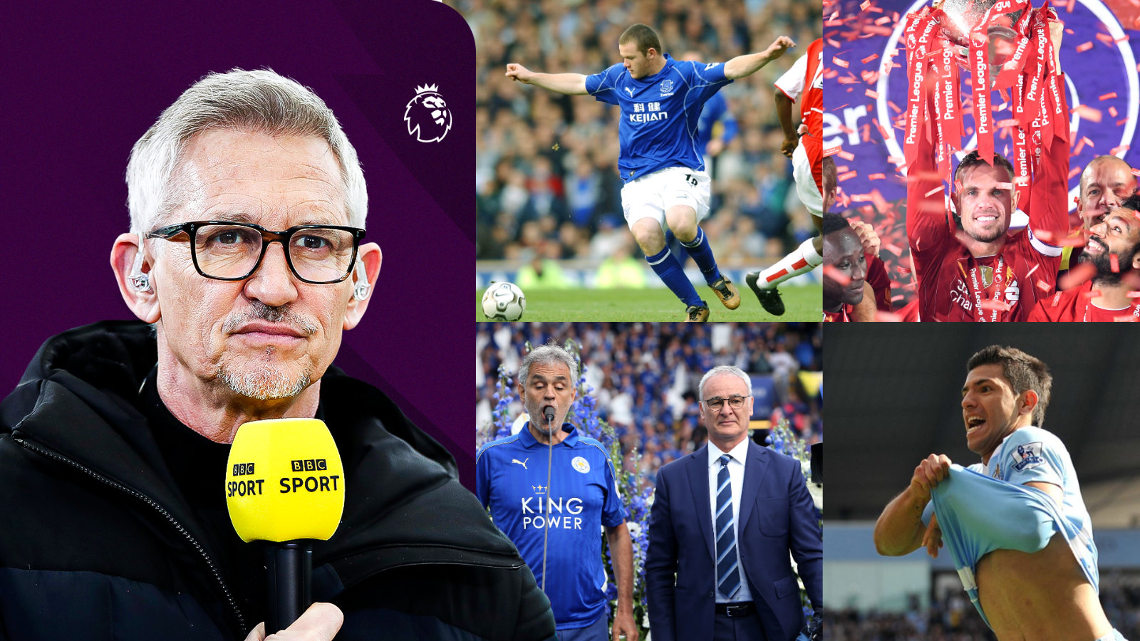 Gary Lineker picks his top 10 Premier League moments