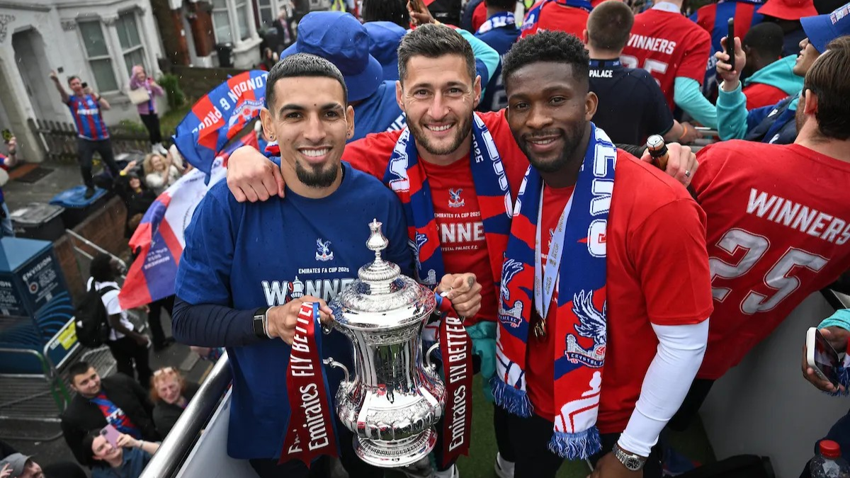 Crystal Palace's FA Cup parade: Best photos and videos