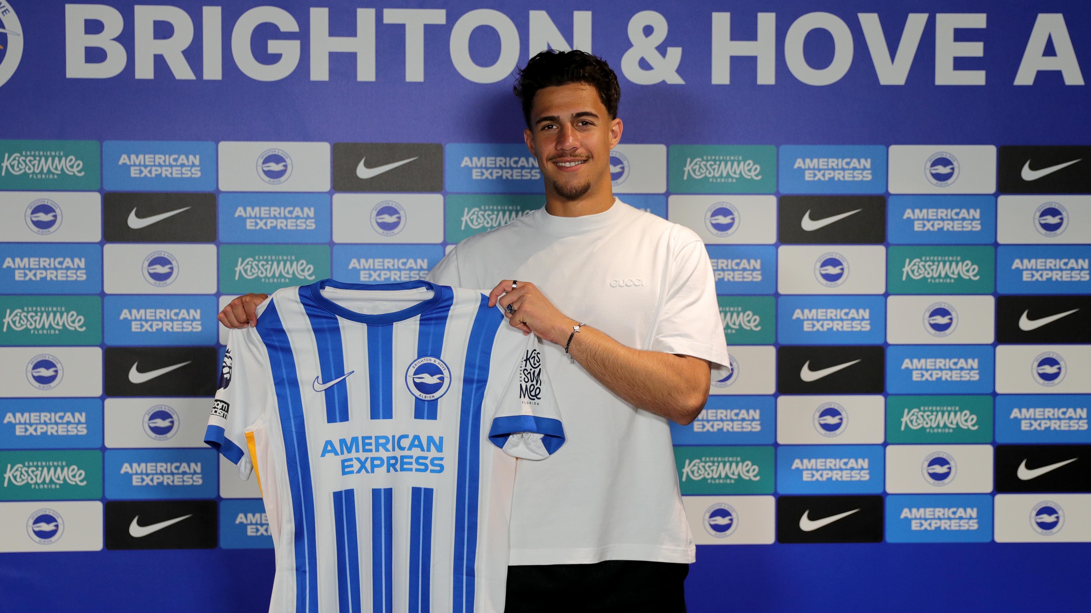 Brighton sign forward Charalampos Kostoulas