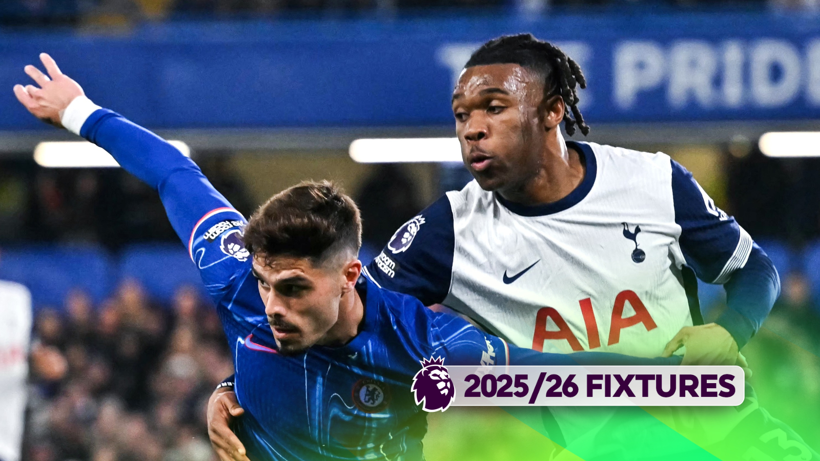 Each club's last five Premier League fixtures in 2025/26