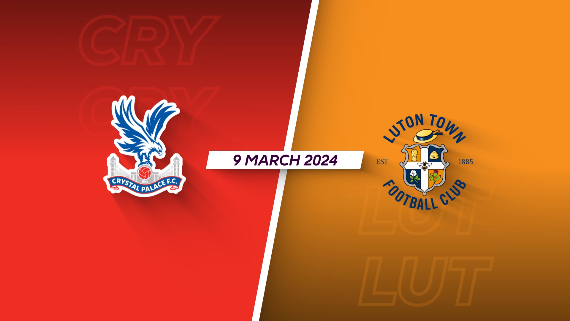 Crystal Palace v Luton Town | 2023-24 | Full Match Replay