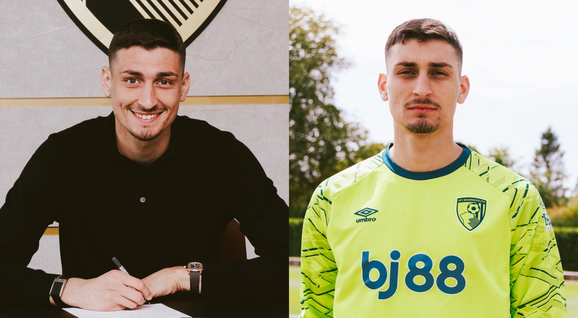 Bournemouth sign goalkeeper Djordje Petrovic from Chelsea