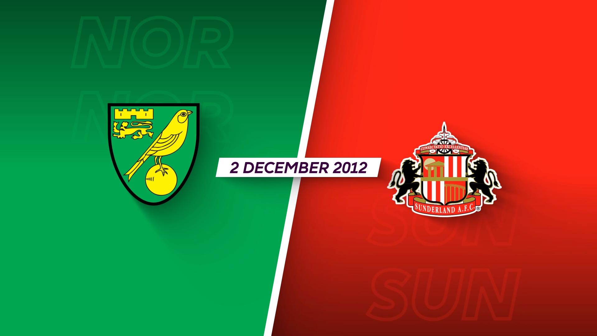 Norwich City v Sunderland | 2012-13 | 3 Minute Highlights