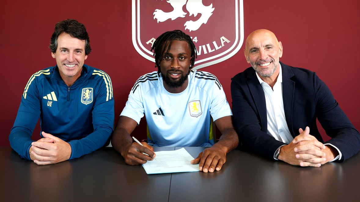 Aston Villa sign Ivorian forward Evann Guessand from Nice