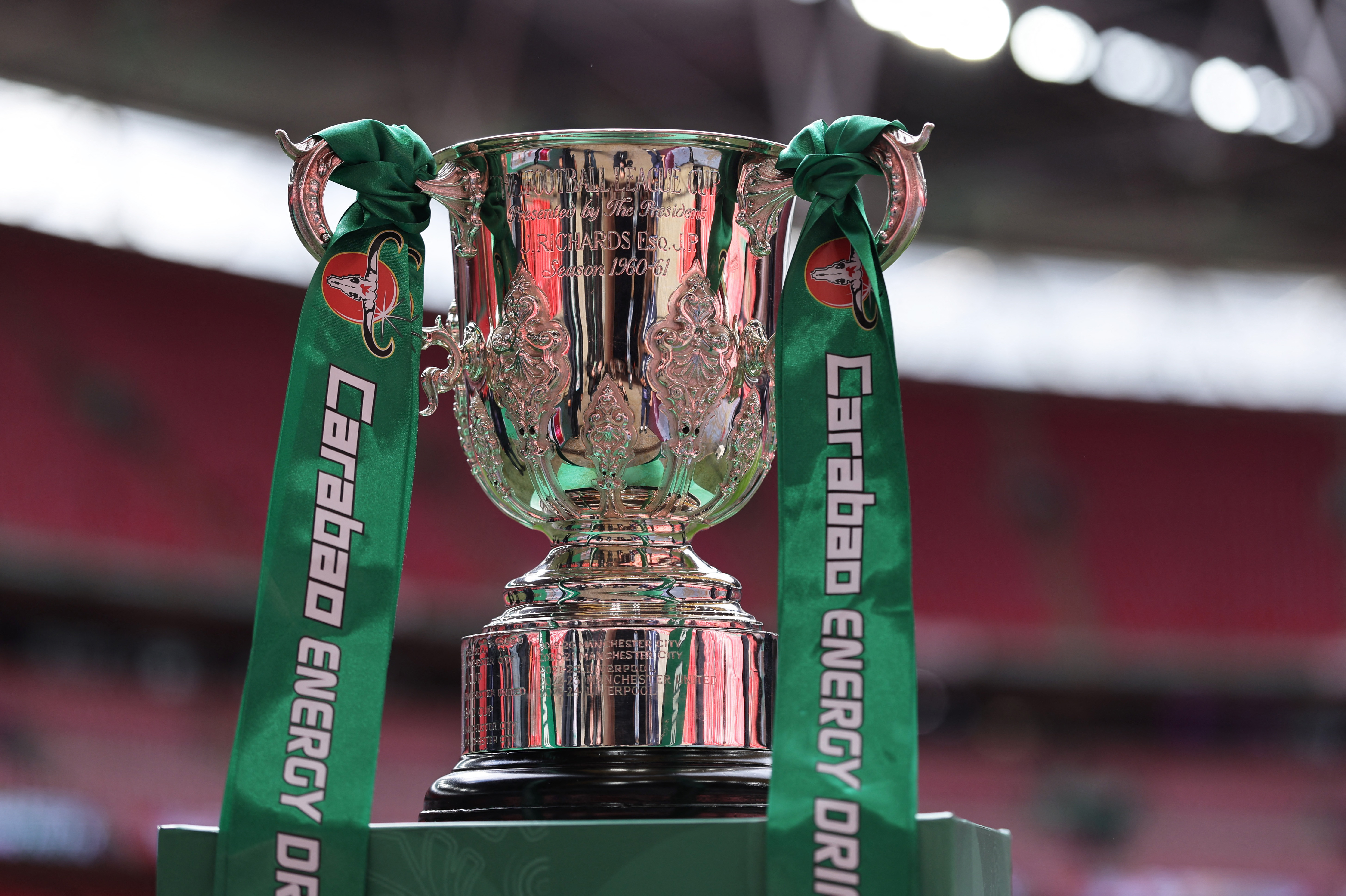Carabao Cup: Two all-Premier League ties drawn in second round