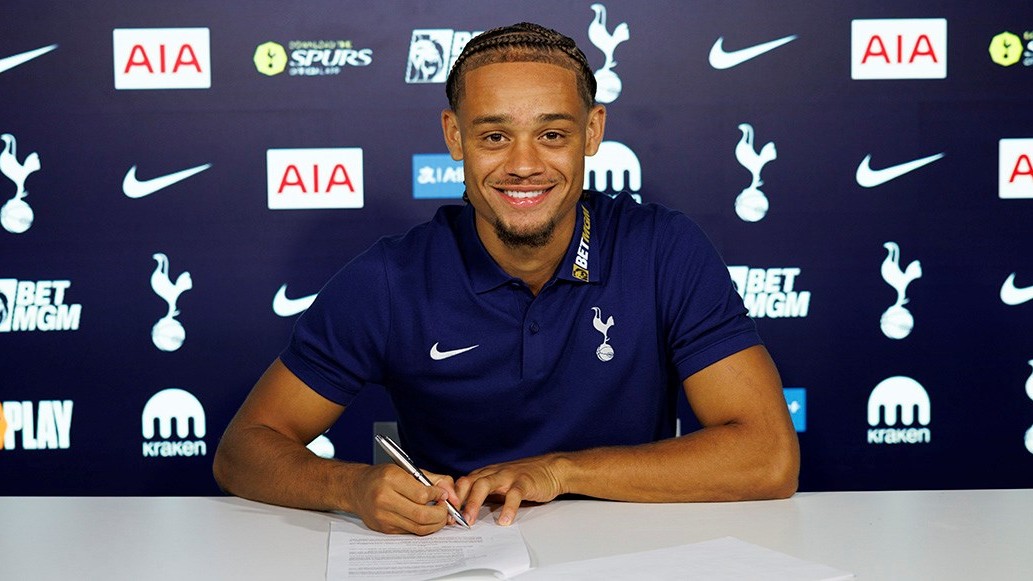 Spurs sign midfielder Xavi Simons from Leipzig
